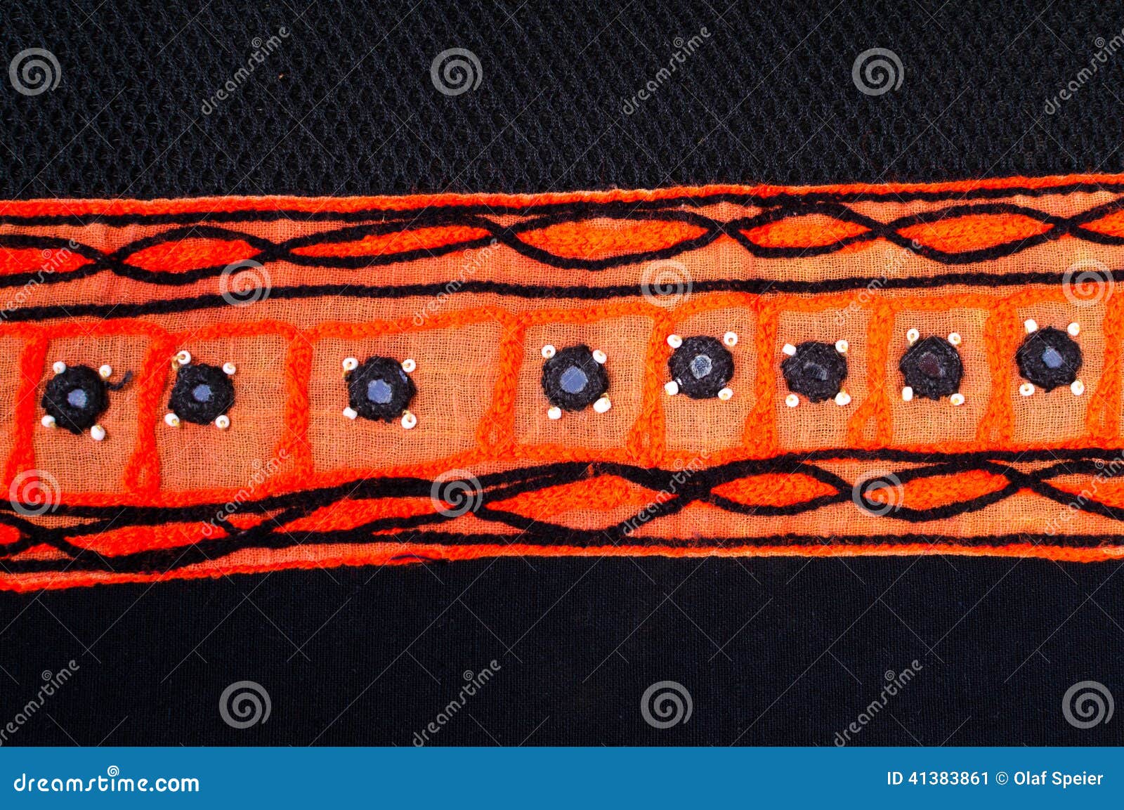 Embroidered texture stock image. Image of stripe, beads - 41383861