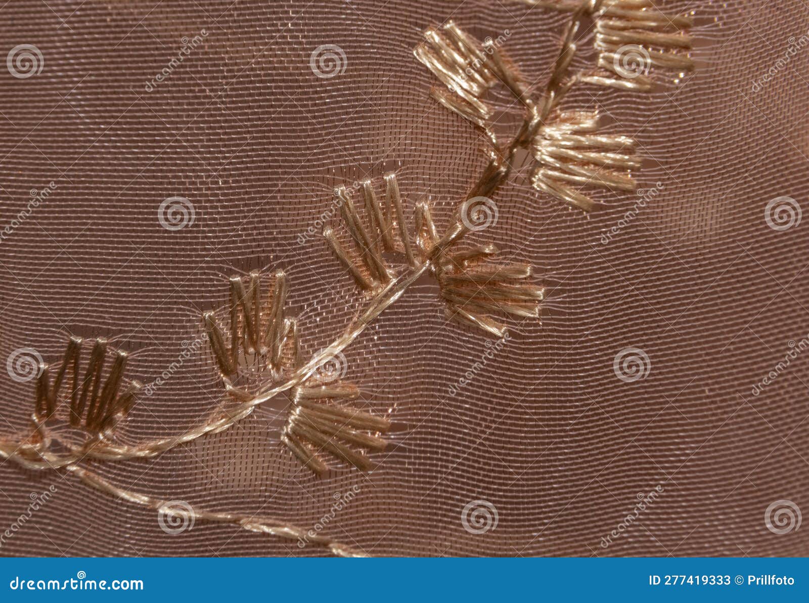 Embroidery closeup stock image. Image of macro, closeup - 277419333
