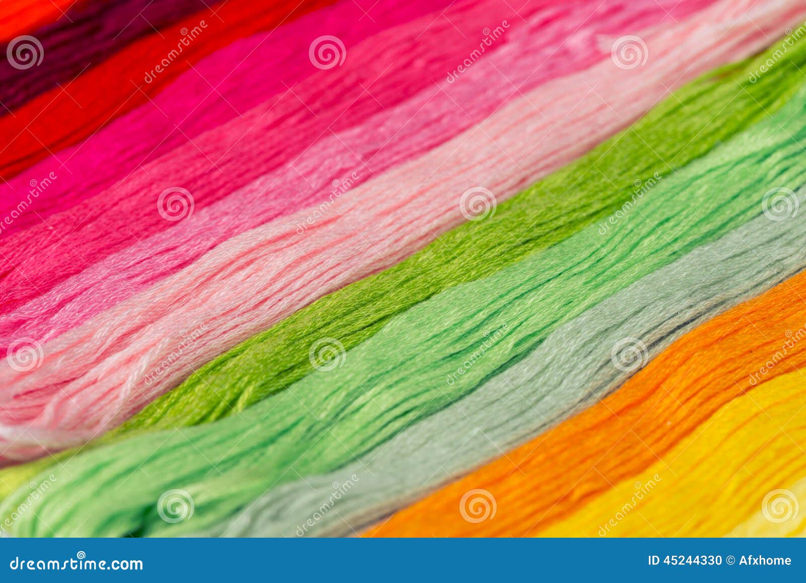 Embroidery Colorful Thread Texture Background Stock Photo - Image of ...