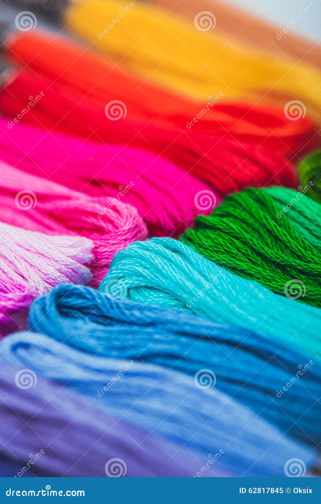 The embroidery floss stock image. Image of embroidery - 62817845