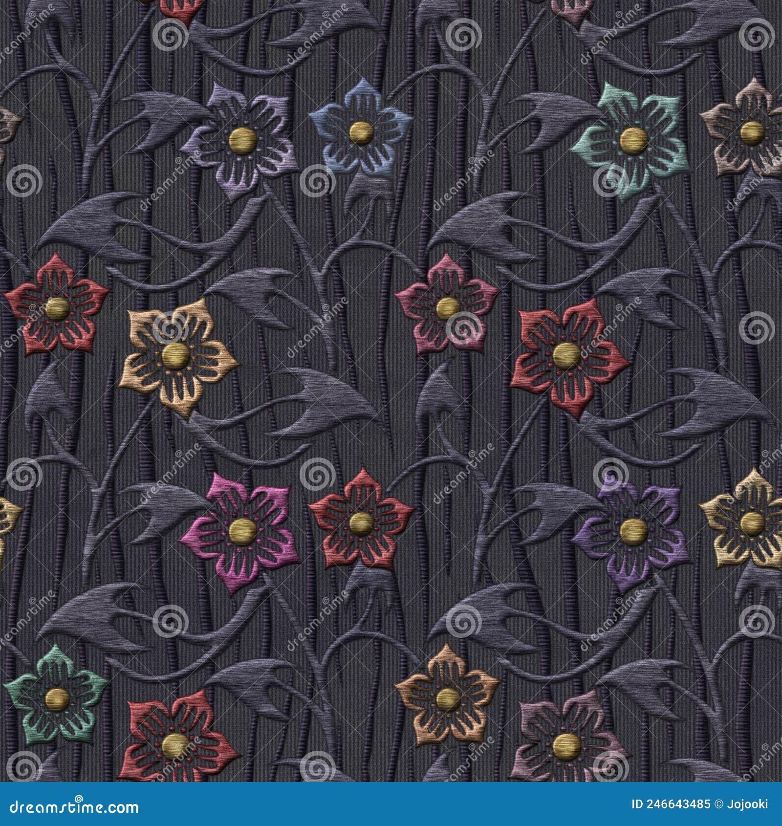 3d Embroidery Texture