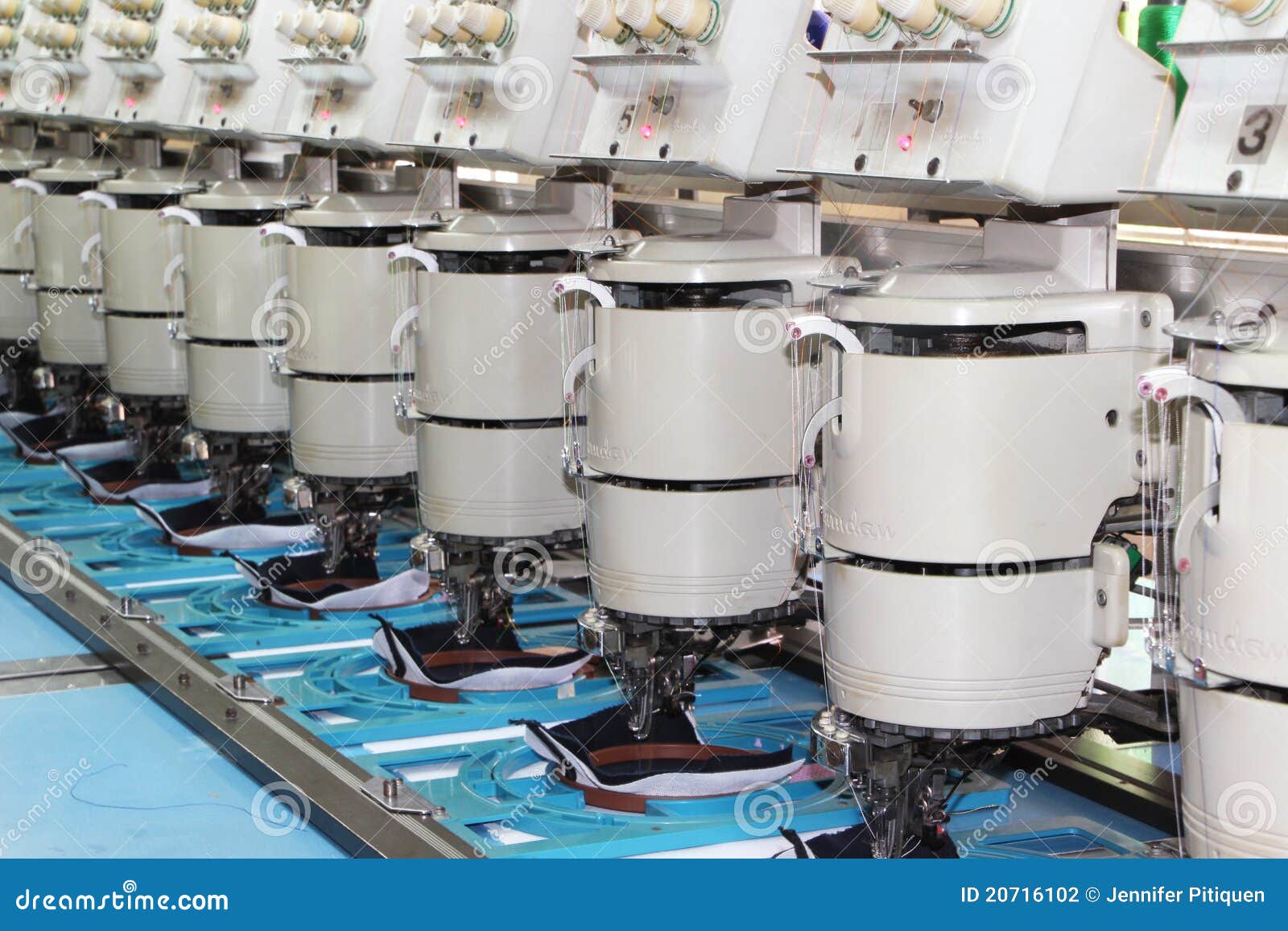 Embroidery Machine editorial photography. Image of industrial - 20716102