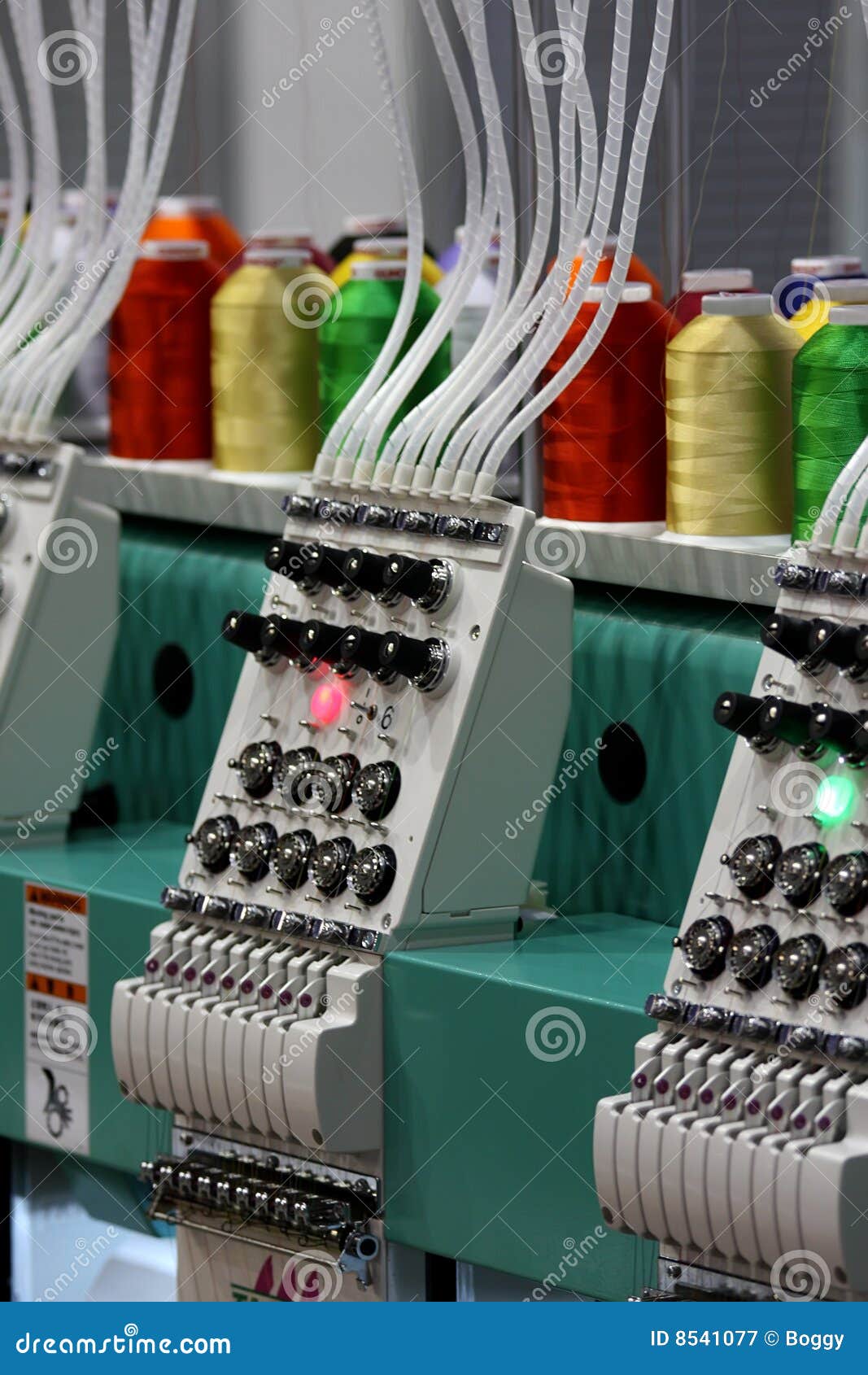 Embroidery machine stock image. Image of machinery, embroidery - 8541077