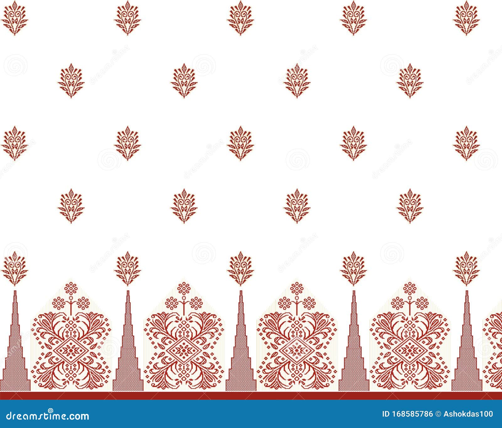 EMBROIDERY PATTERN DESIGN ALLOVER BACKGROUND for PRINT Stock ...