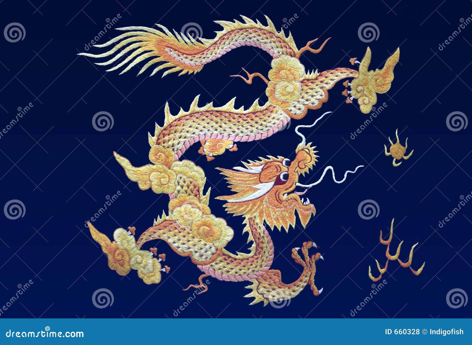 Chinese Dragon At Ceiling In Chinese Temple Stock Photo | CartoonDealer ...