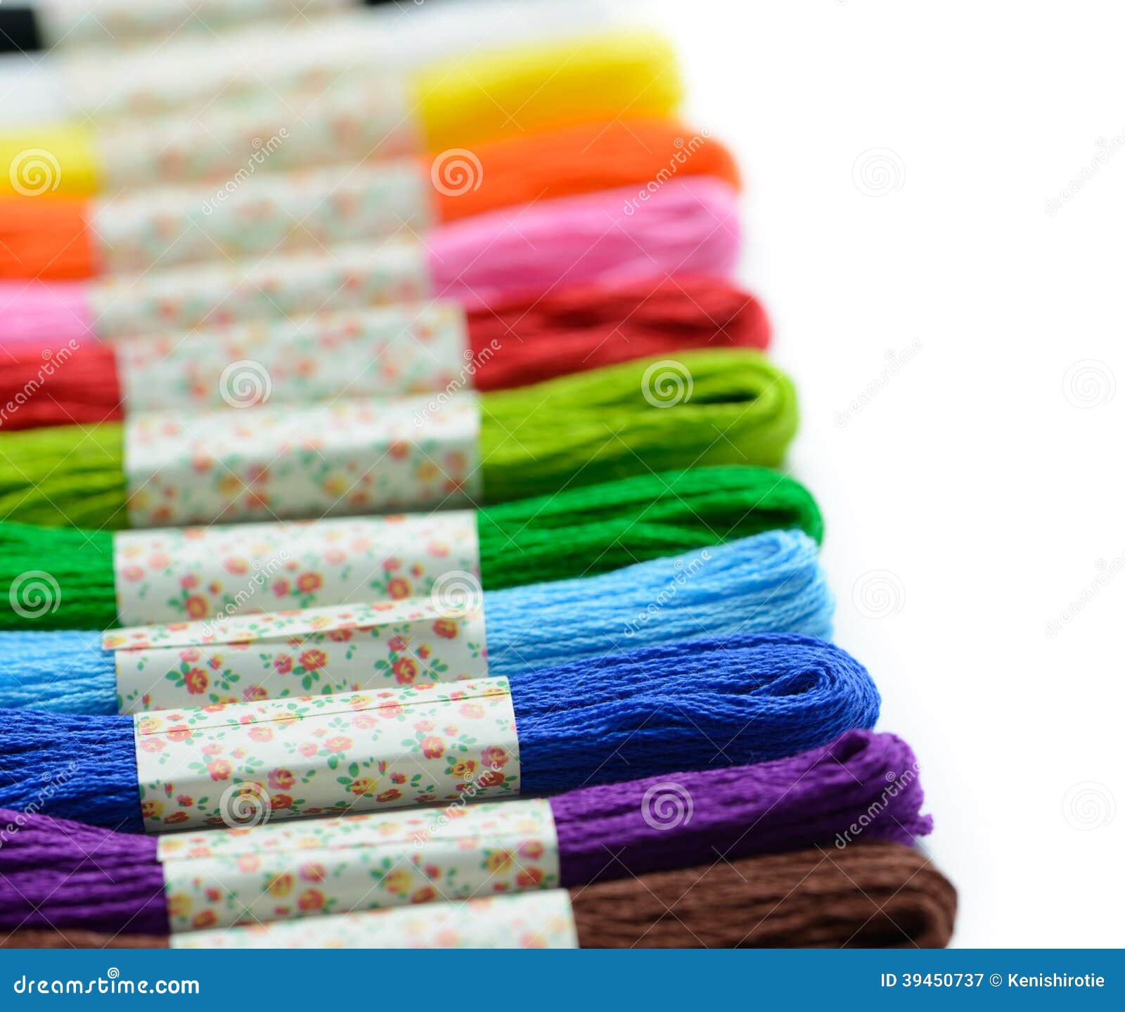 Embroidery thread stock image. Image of colorful, variation - 39450737