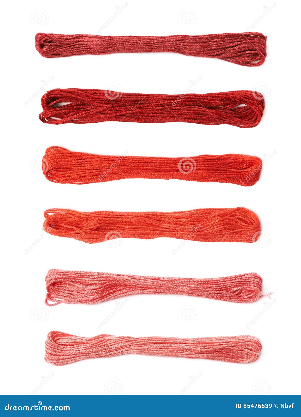 Embroidery Thread Yarn Isolated Stock Image - Image of background ...