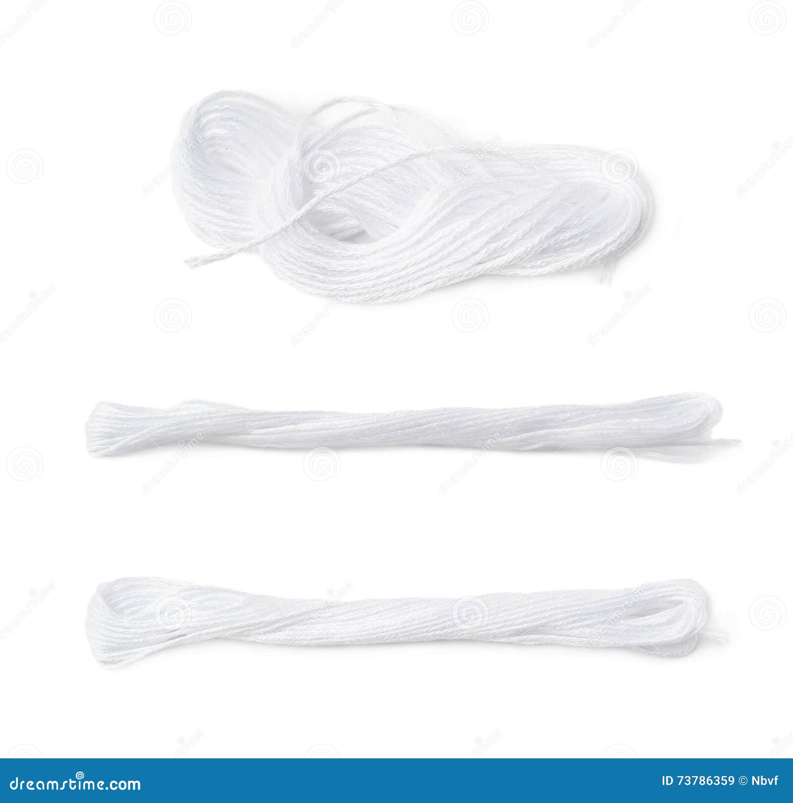 Embroidery Thread Yarn Isolated Stock Image - Image of sewing, line ...