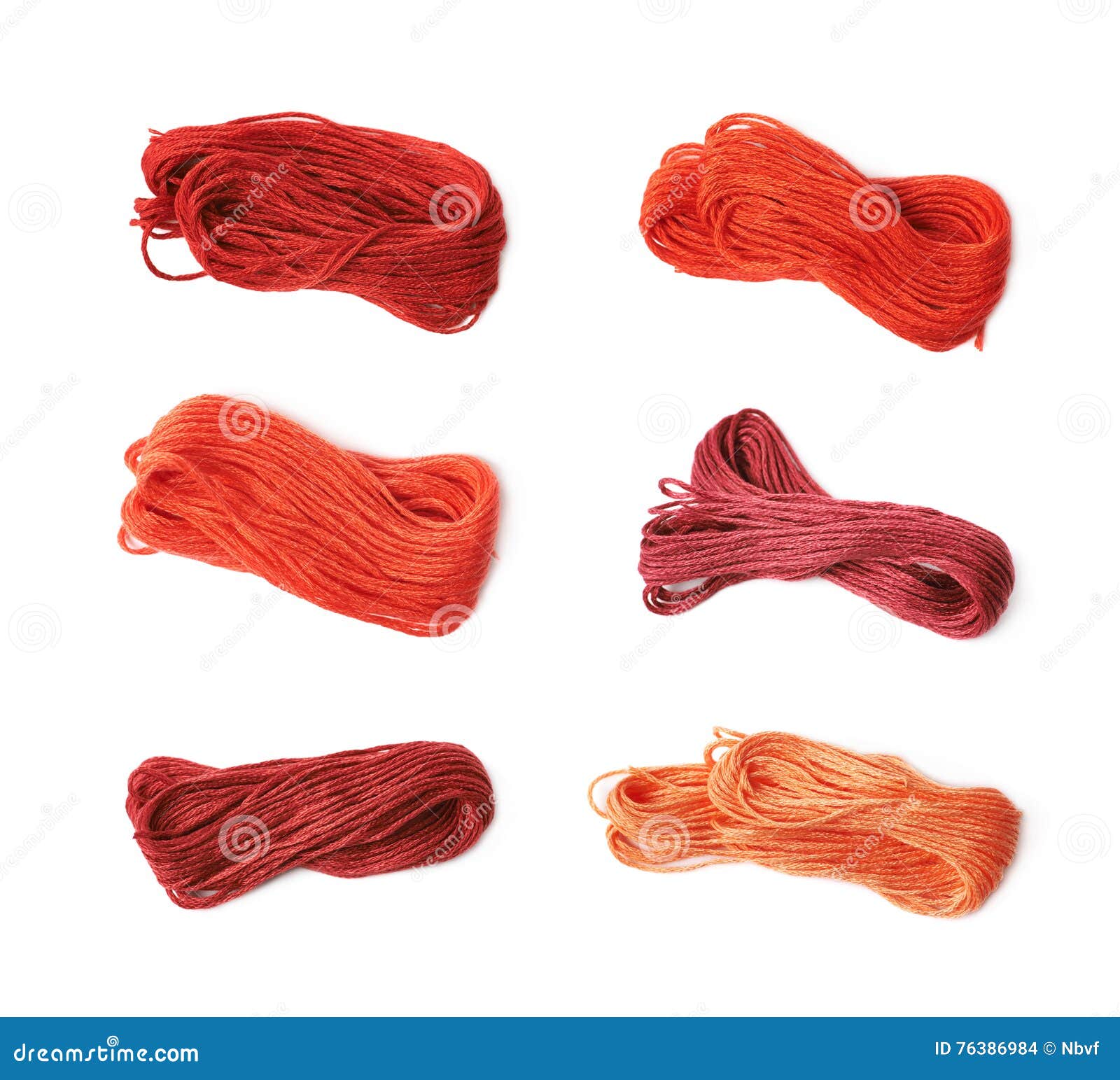 Embroidery Thread Yarn Isolated Stock Photo - Image of craft, multi ...