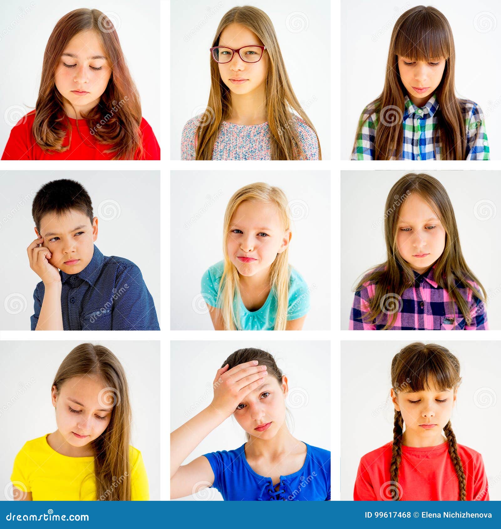 Embroma El Collage De Las Emociones Foto de archivo - Imagen de risa ...