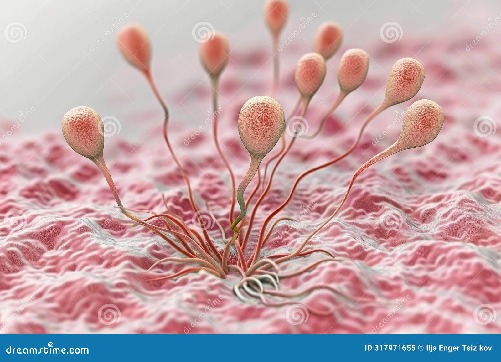 Embryo Development Secondary Oocyte Release and Fertilization Process ...