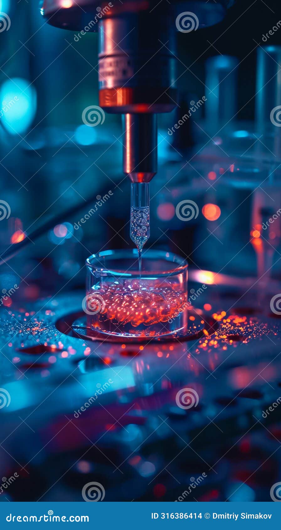 Embryo fertilisation in a stock photo. Image of artificial - 316386414