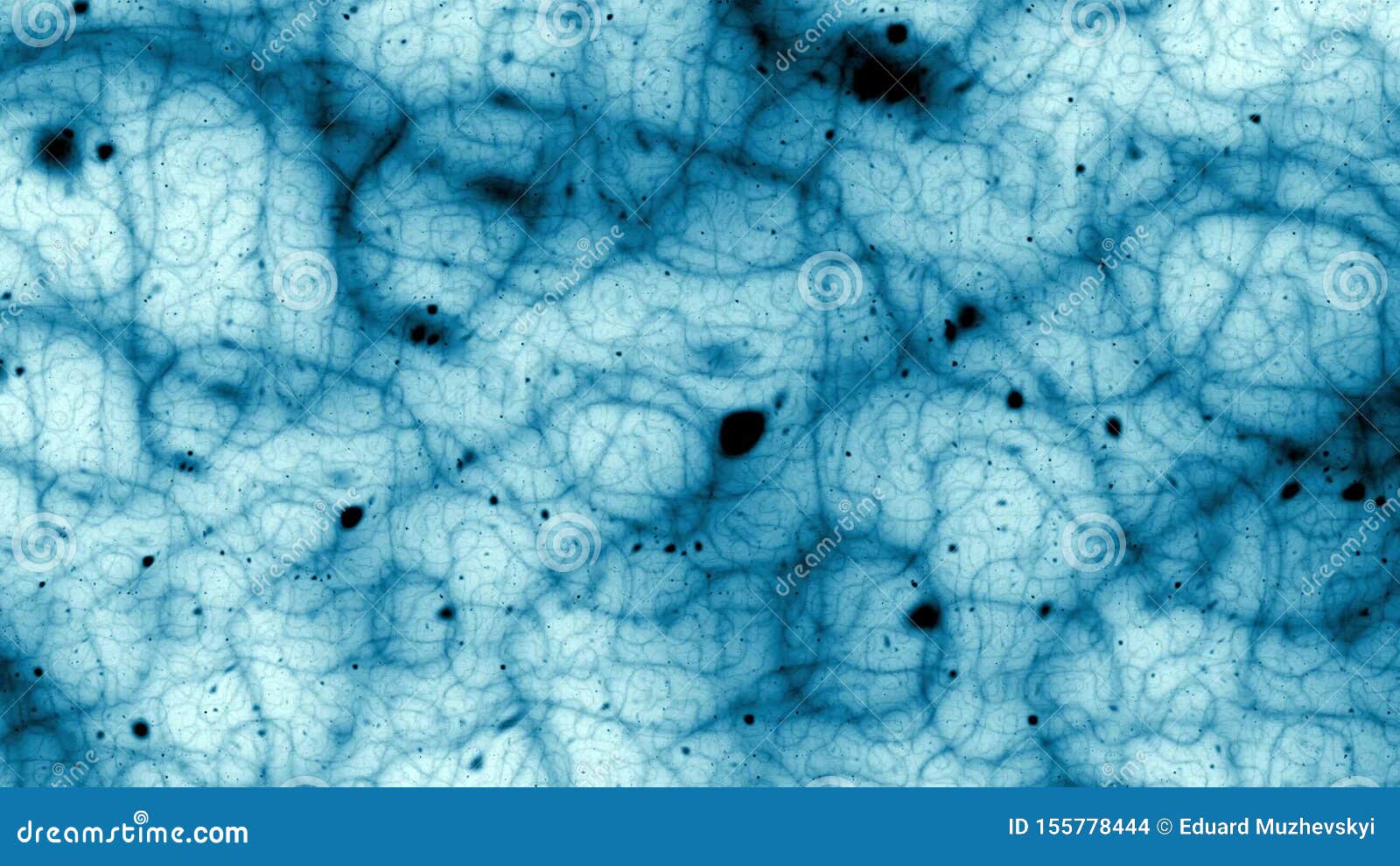 Embryonic Stem Cells Colony Under a Microscope Seamless 3D Animation ...