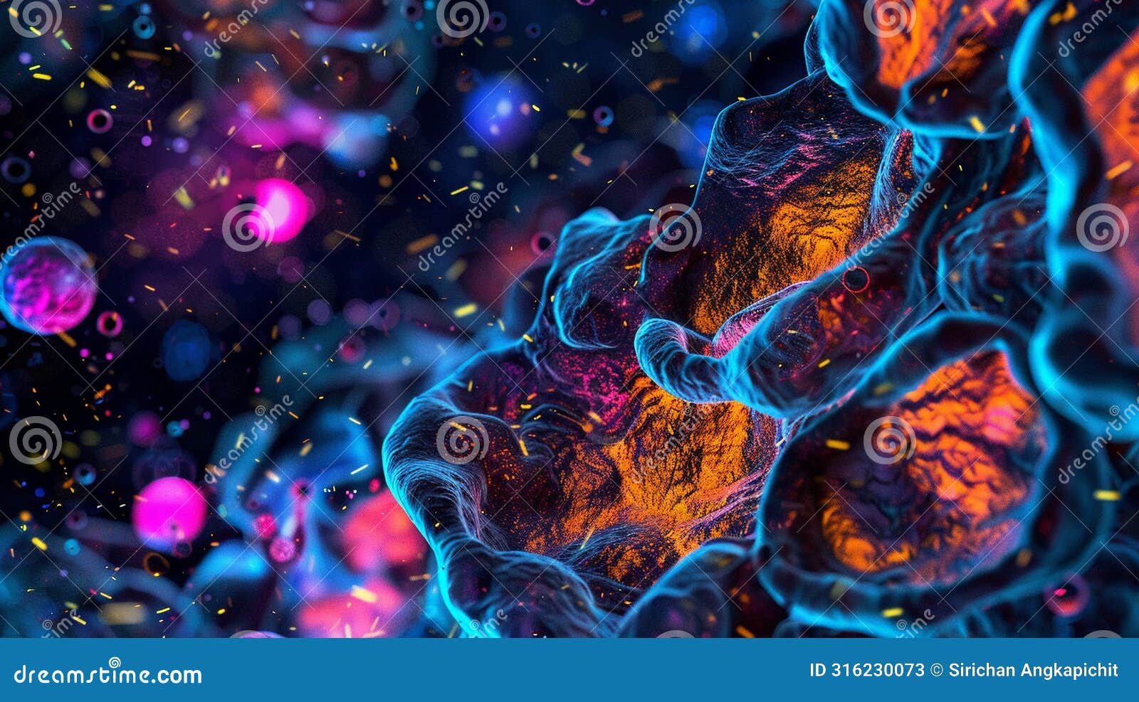 Embryonic Stem Cells Come into Clear View Under a Microscope, Set ...