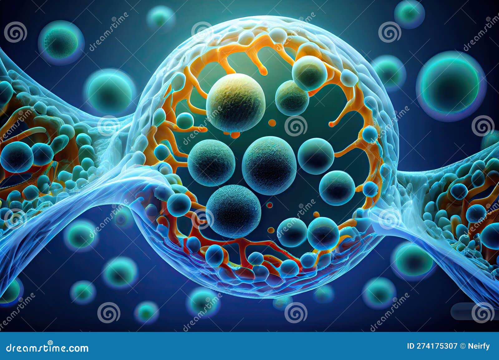 Embryonic stem cells stock illustration. Illustration of molecular ...