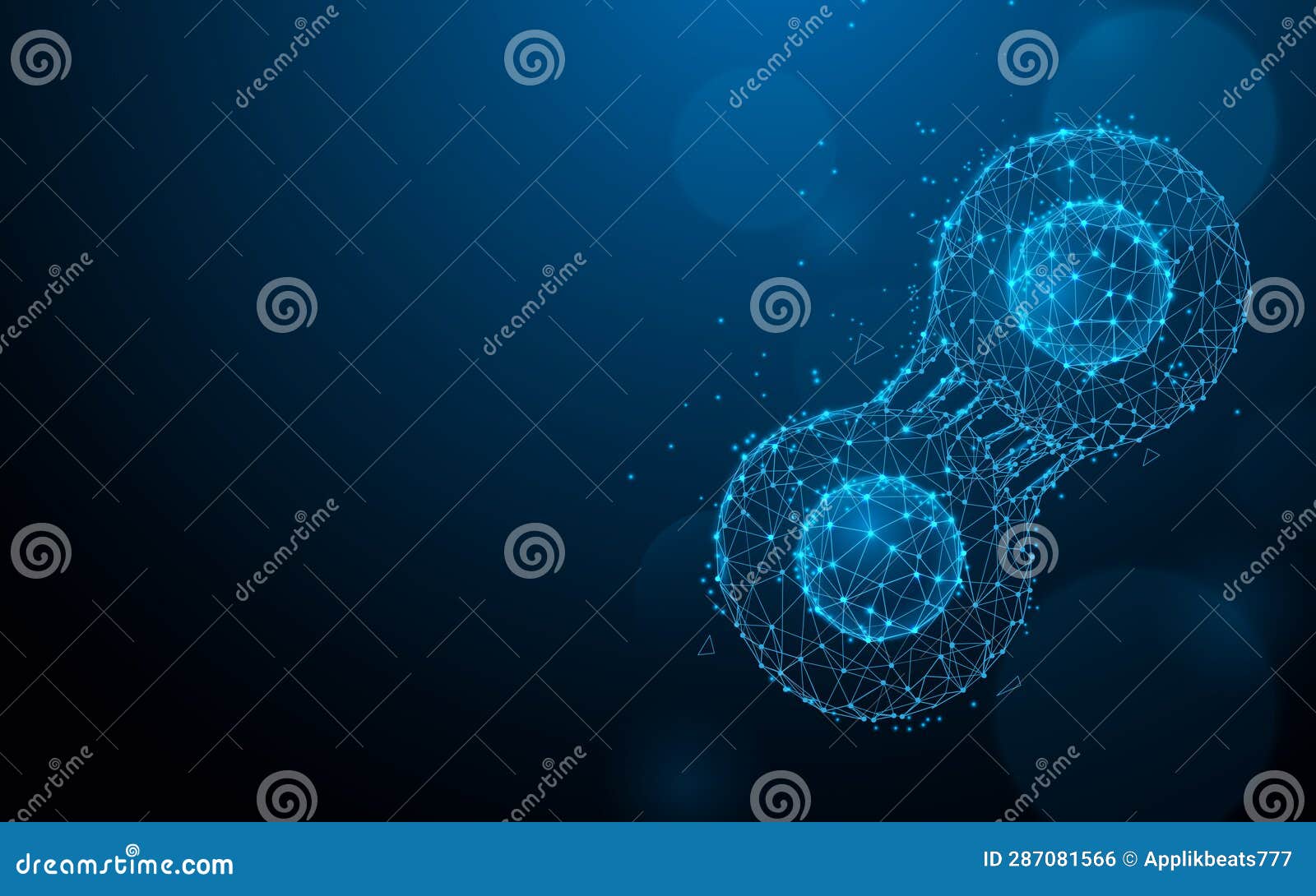 Cells In Mitosis Or Multiplication Of Cells Royalty-Free Illustration ...