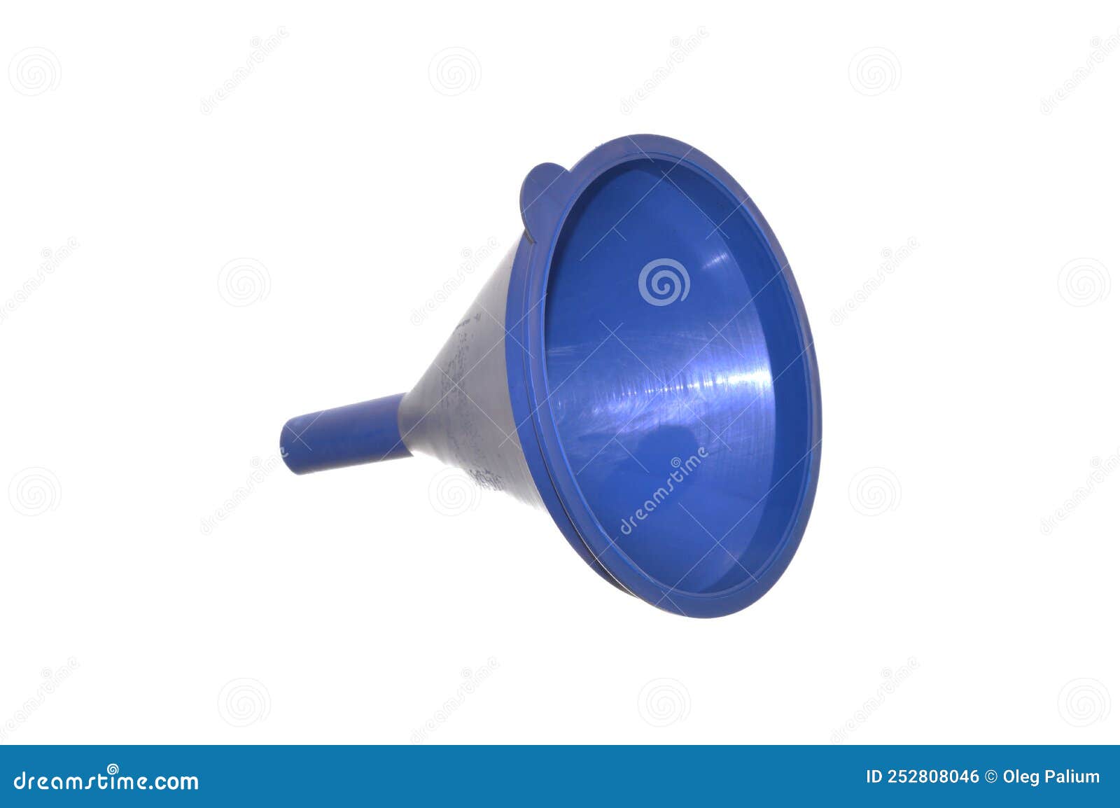 Embudo De Botella Aislado En Fondo Blanco Foto de archivo - Imagen de ...