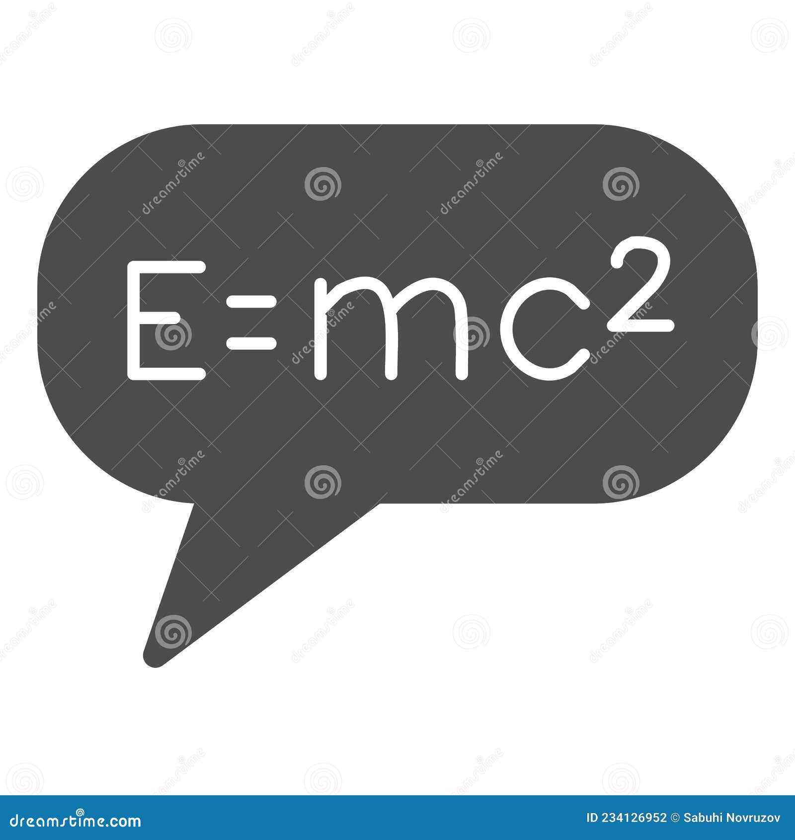 Emc2 Physics, Maths Icon Cartoon Symbols Background Vector Design ...