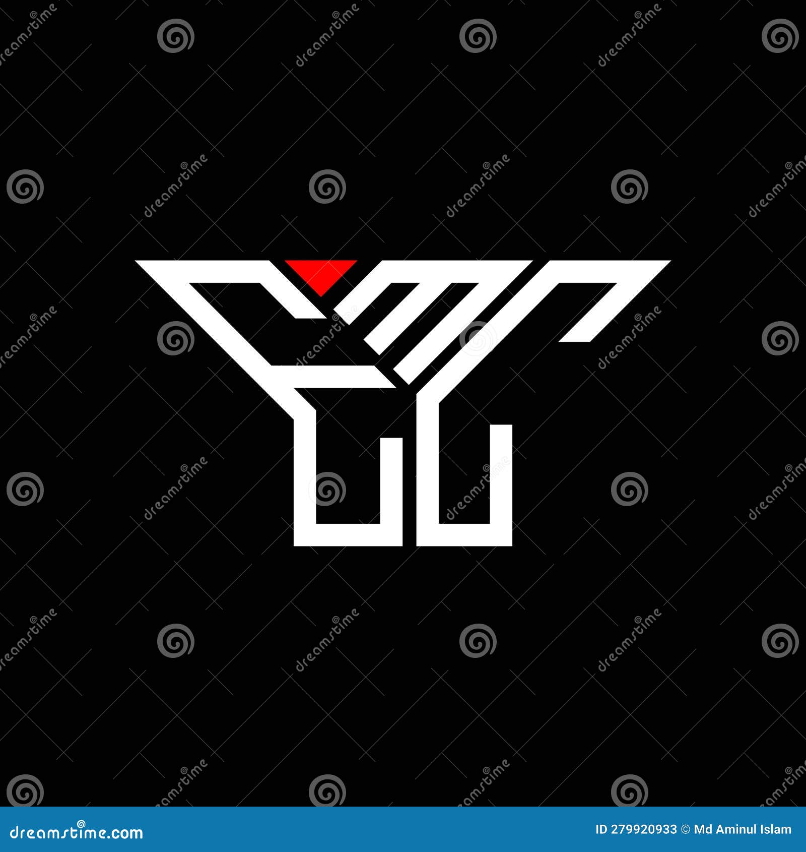 EMC Letter Logo Creative Design With Vector Graphic, EMC Royalty-Free ...