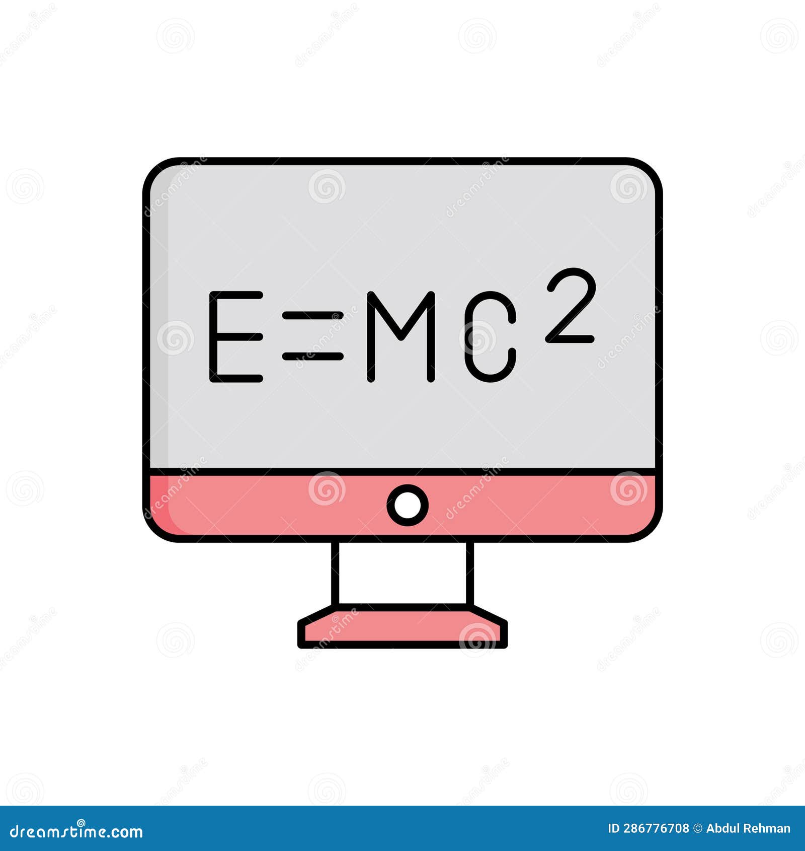 Emc2 Vector Icon Which Can Easily Modify or Edit. Stock Vector ...