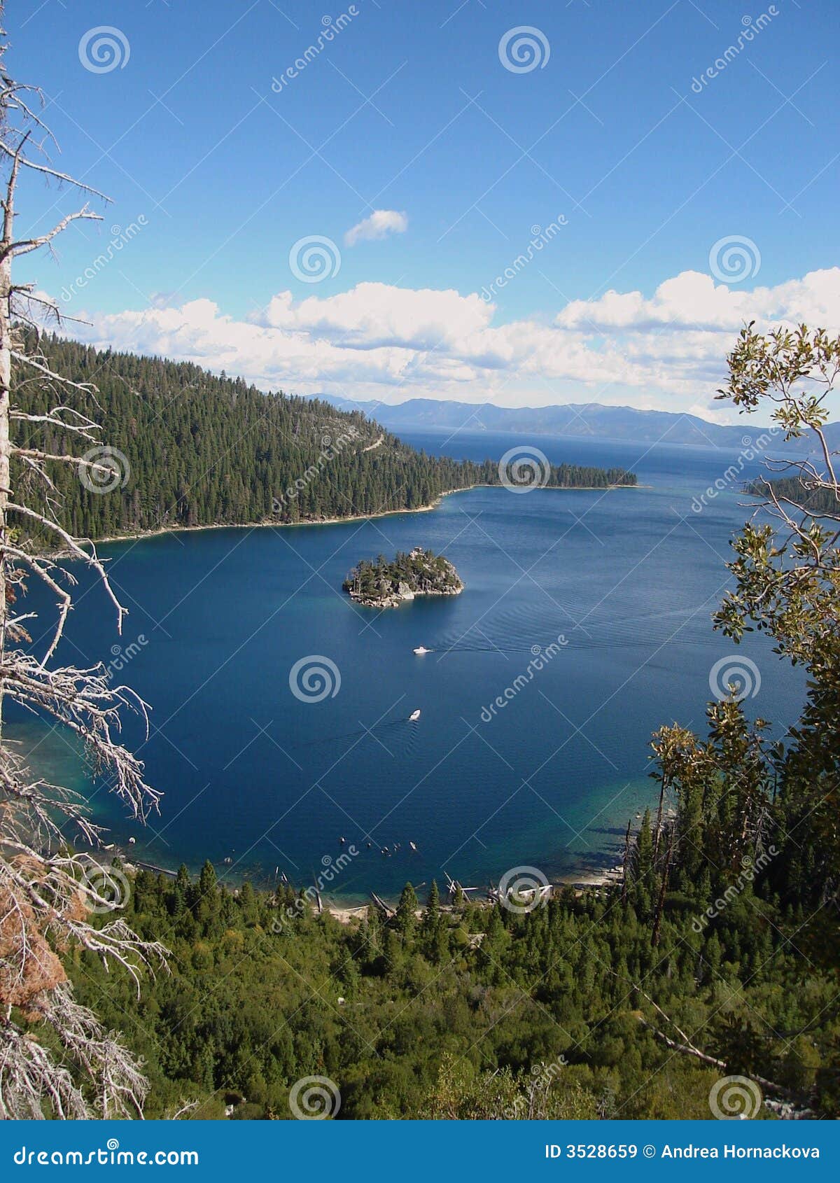 Emerald Bay stock image. Image of tahoe, american, emerald - 3528659