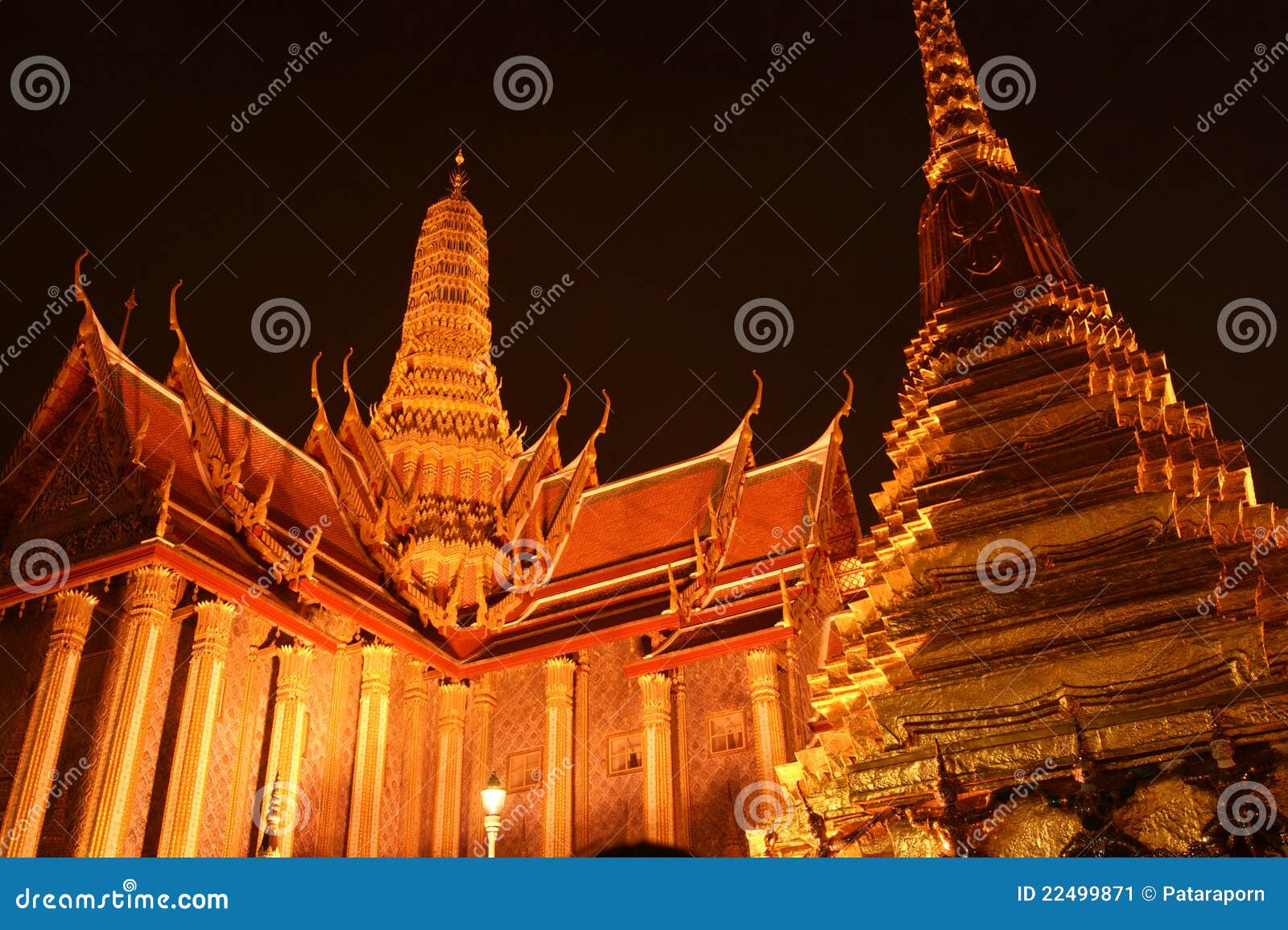 Emerald Buddha Temple stock image. Image of bangkok, beautiful - 22499871
