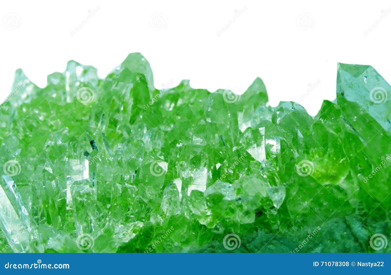 Emerald Gem Geode Geological Crystals Stock Photo - Image of jewelery ...