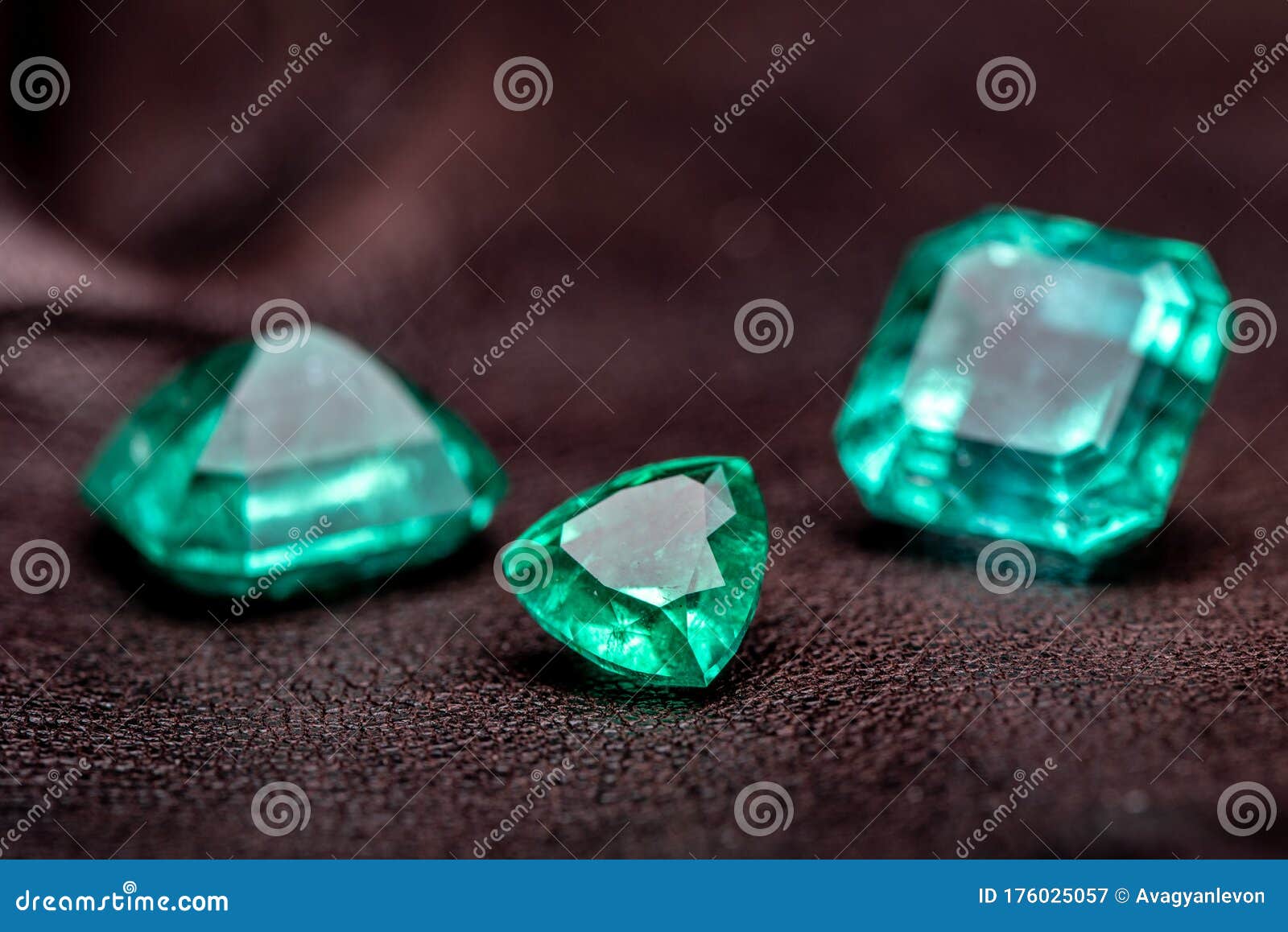 Emerald Gemstone stock image. Image of carat, gemstone - 176025057
