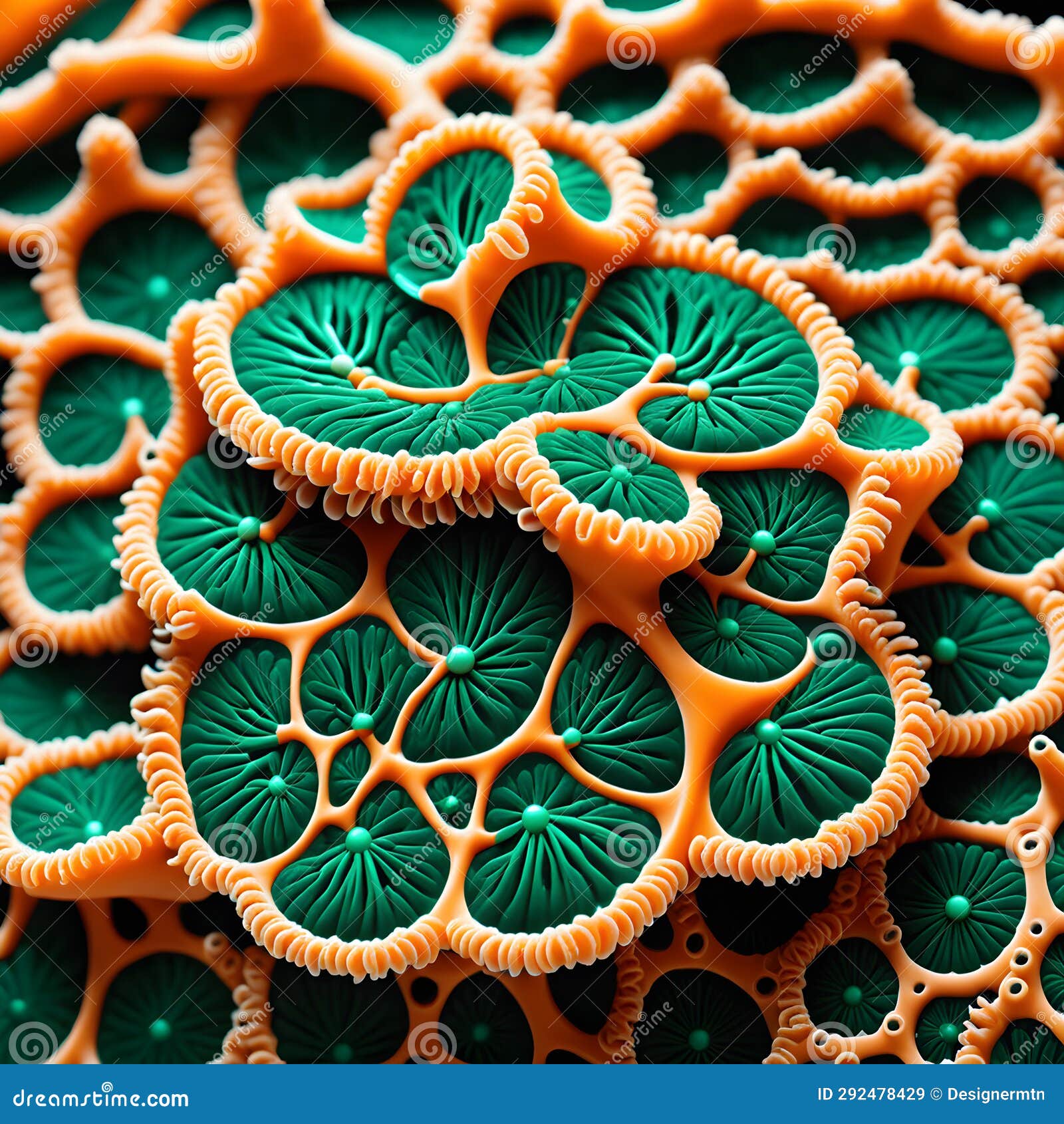 Bacteria Electron Microscope Image Illustration | CartoonDealer.com ...