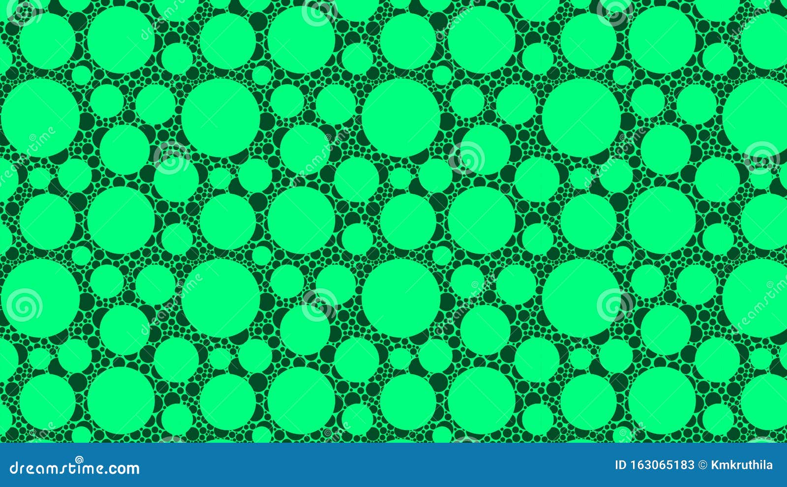 Emerald Green Circle Pattern Stock Vector - Illustration of geometric ...