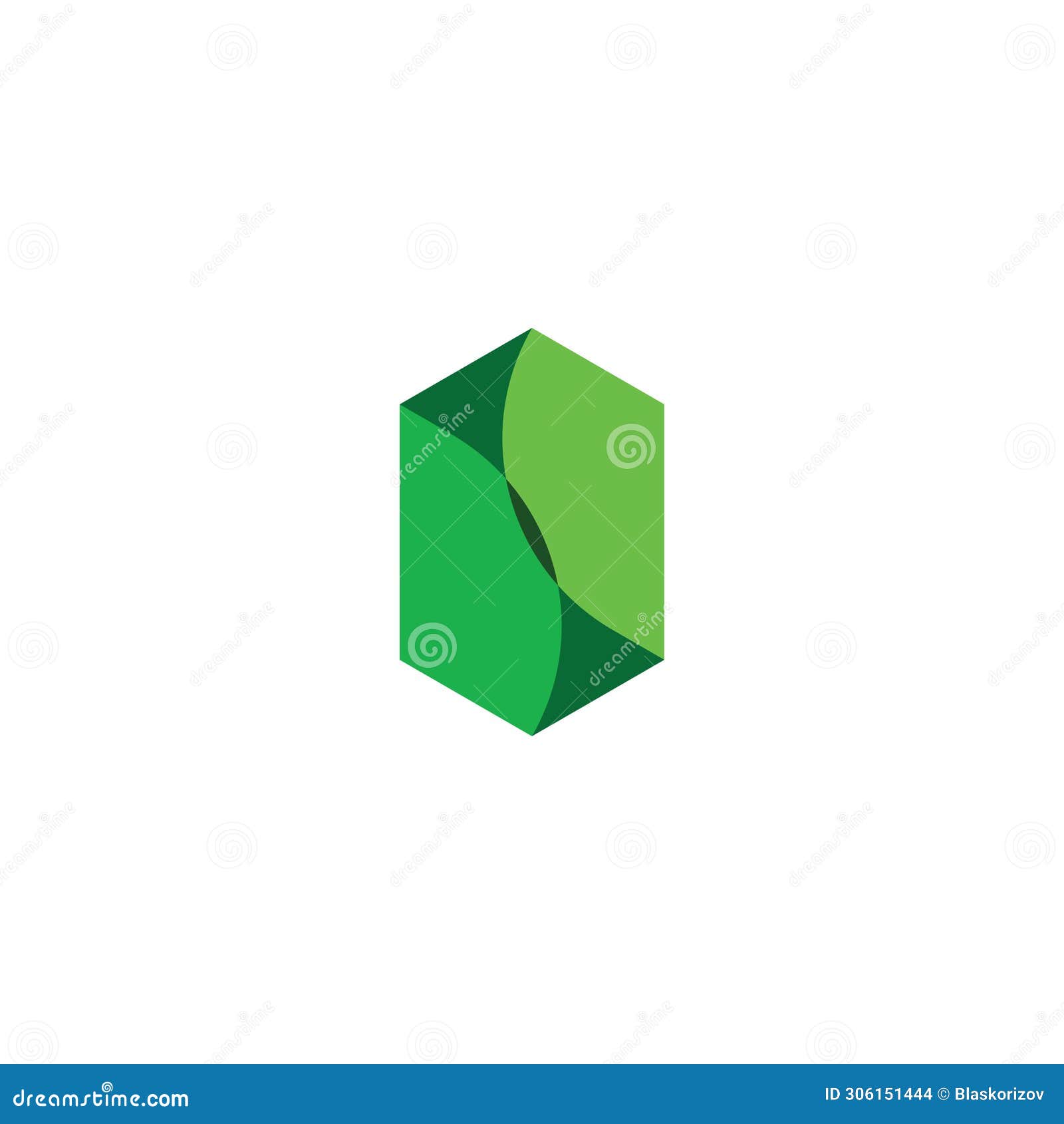 Emerald Green Gemstone Logo Vector Stock Vector - Illustration of ...