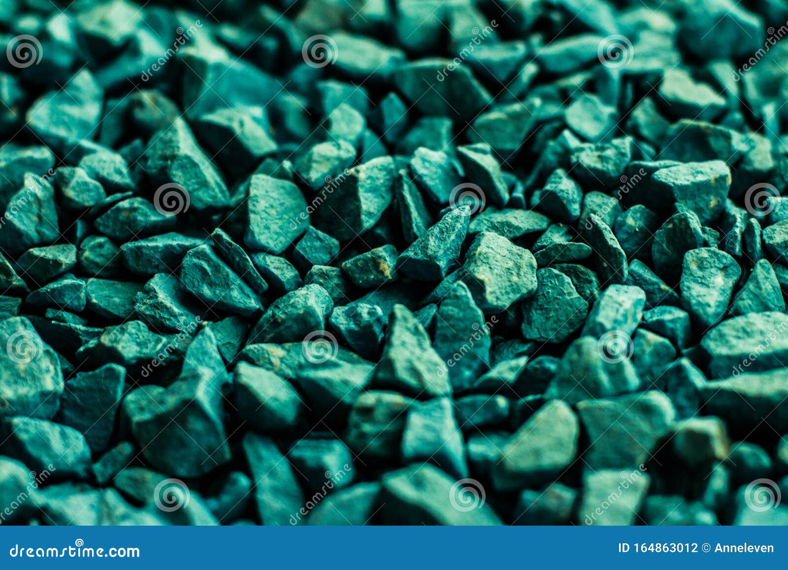 Emerald Green Stone Pebbles As Abstract Background Texture, Landscape ...