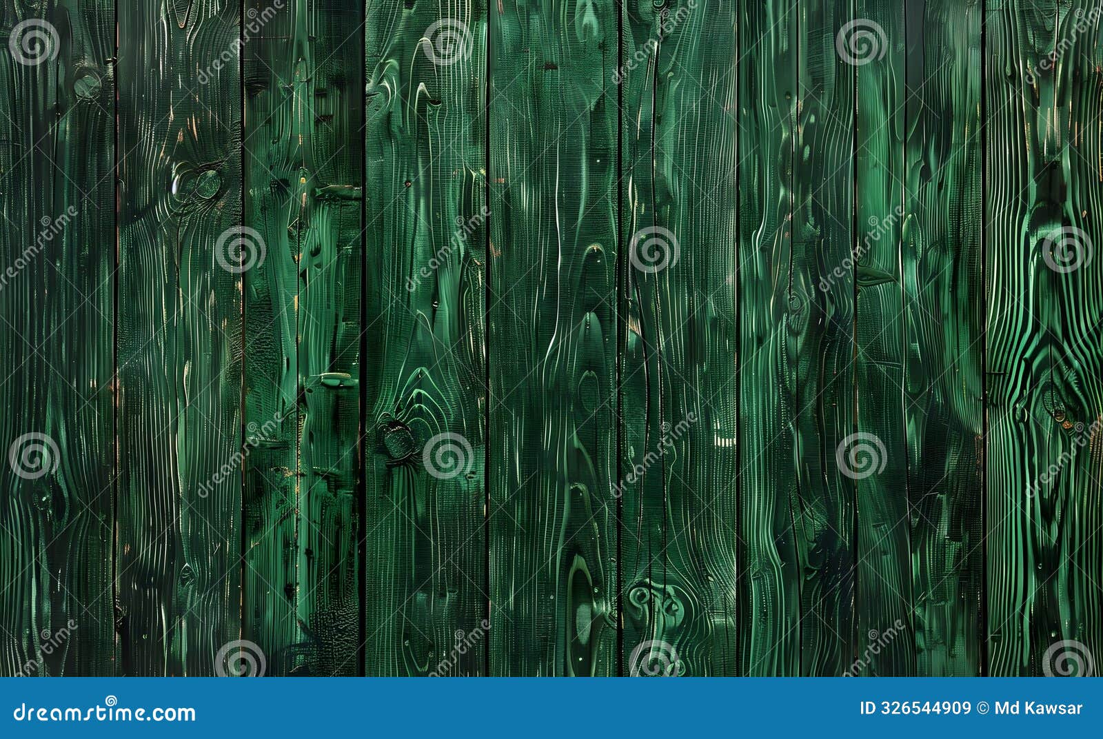 Emerald Green Wood Plank Texture Background Stock Illustration ...