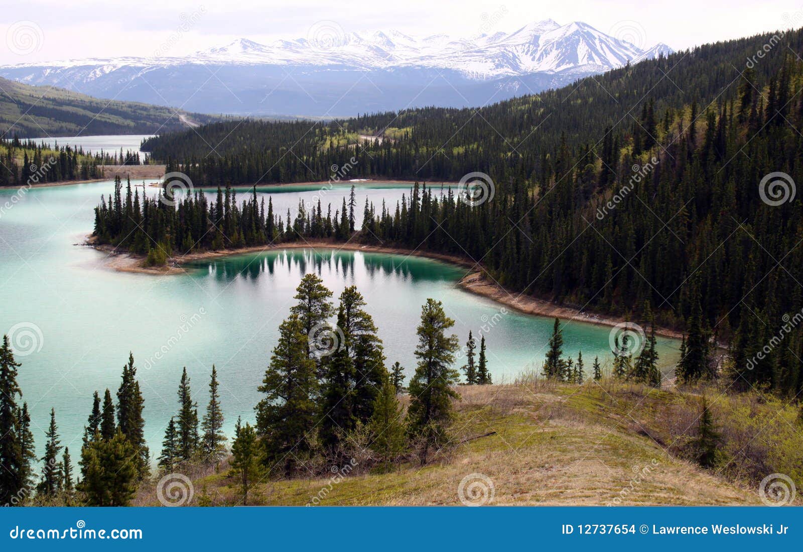 Emerald Lake Sunset In Yoho National Park Stock Photography ...