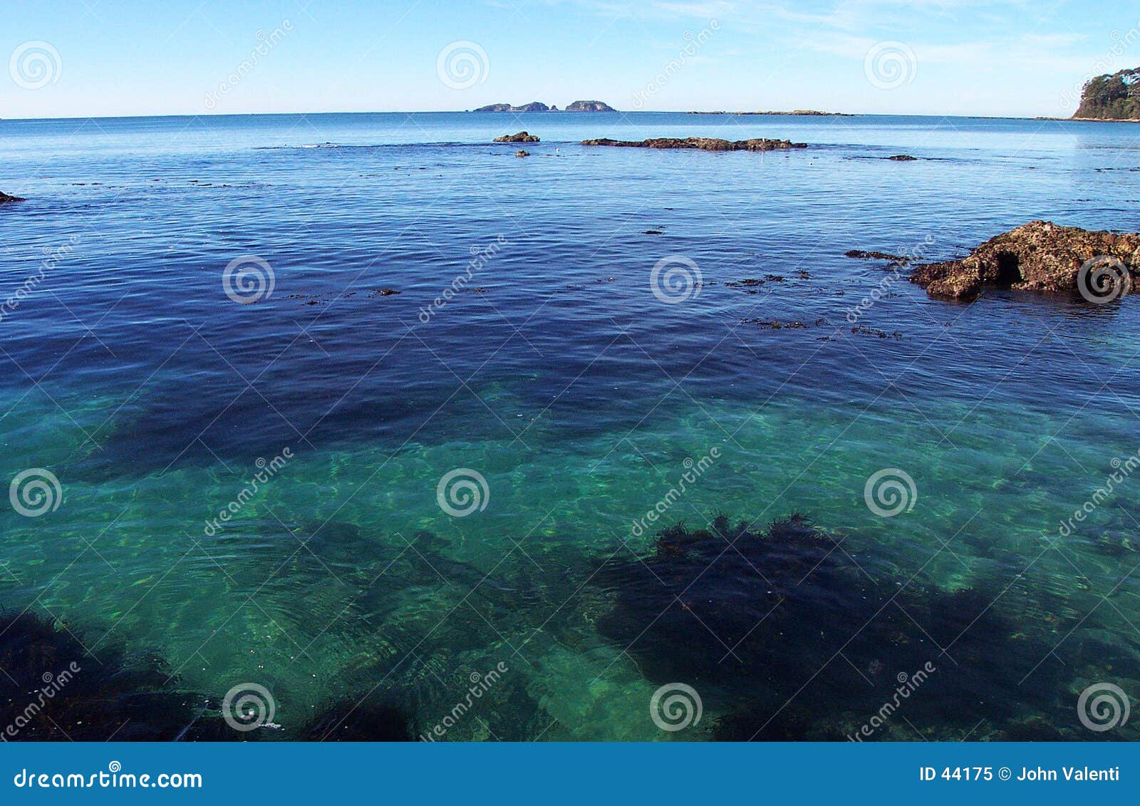 Emerald Ocean stock image. Image of water, landscape, rocks - 44175