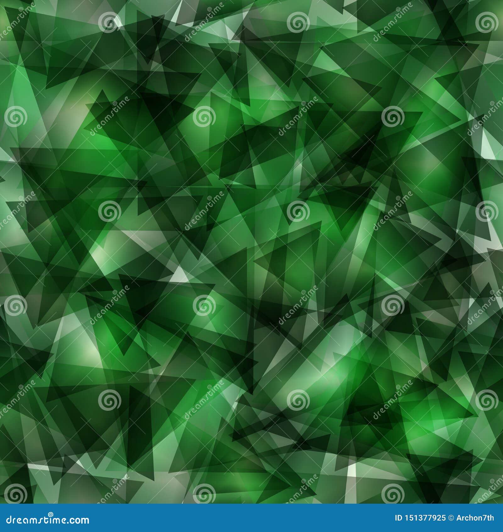 Emerald Pattern. Seamless Vector Illustration Stock Vector ...