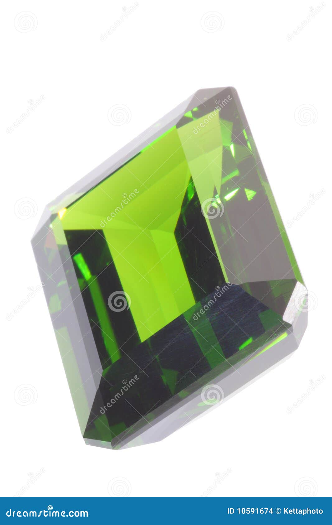 Emerald Precious Gem stock photo. Image of clear, caustic - 10591674