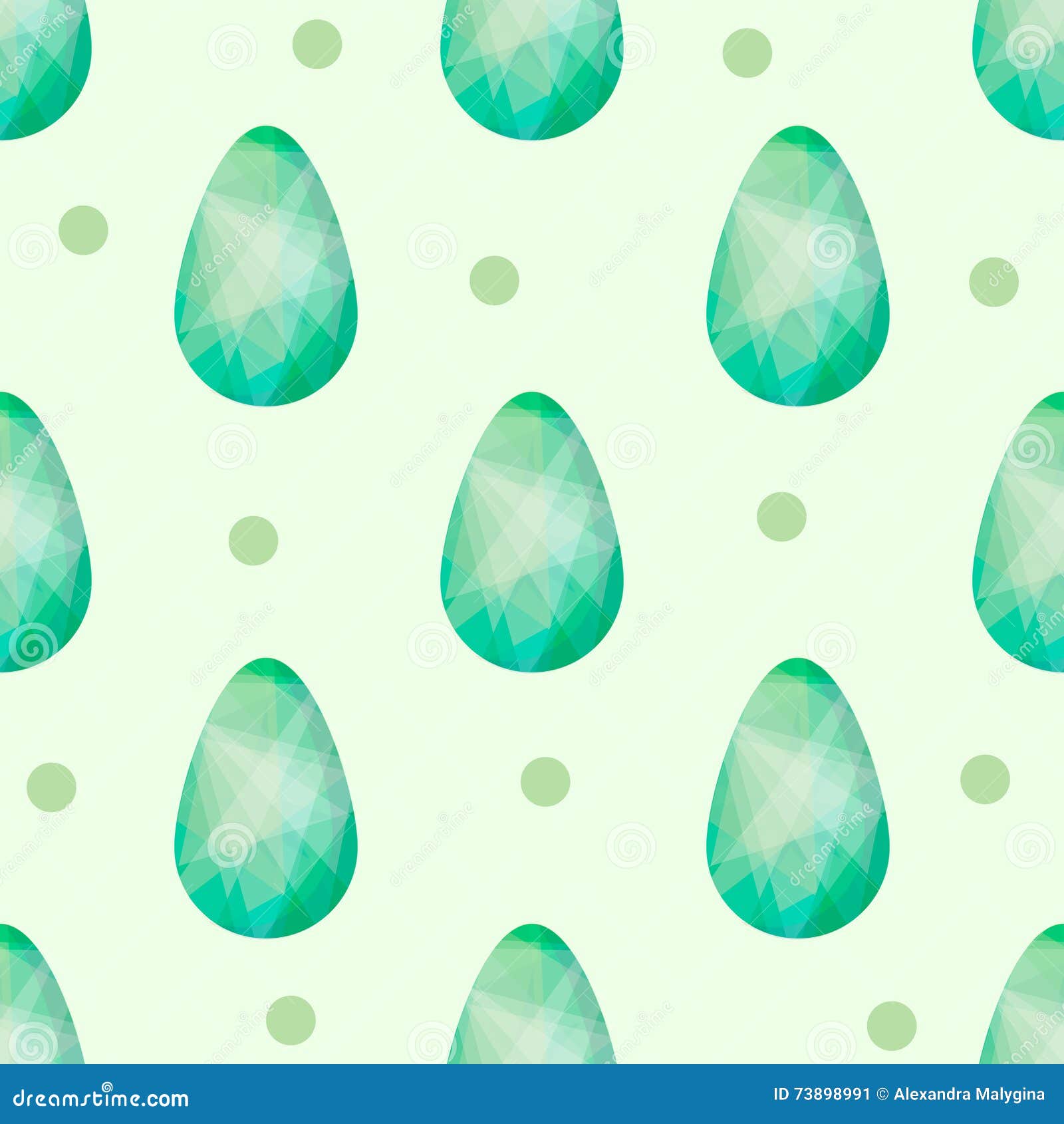 Emerald seamless pattern stock vector. Illustration of jewelry - 73898991