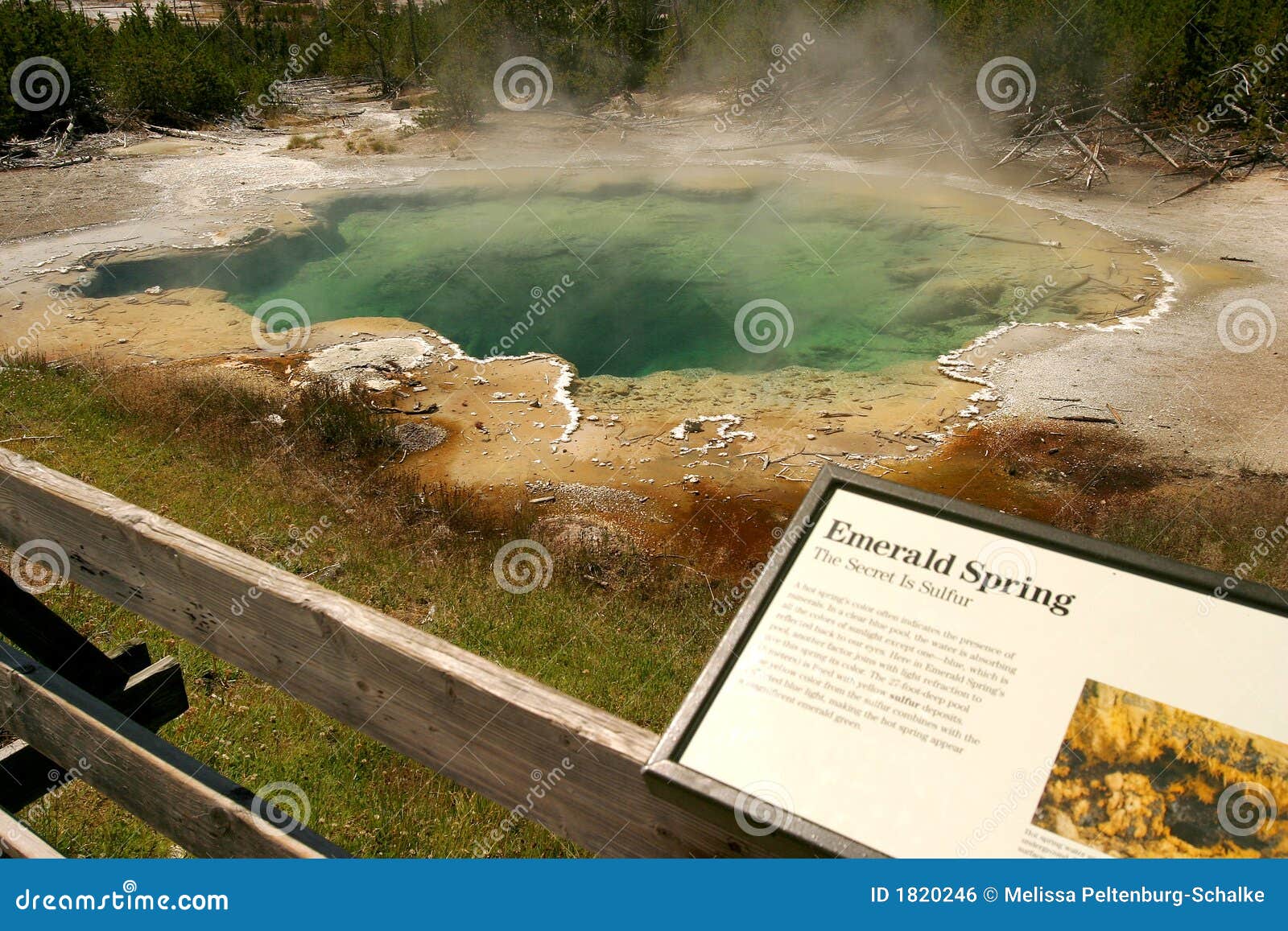 Emerald Spring stock photo. Image of colours, basin, colorful - 1820246