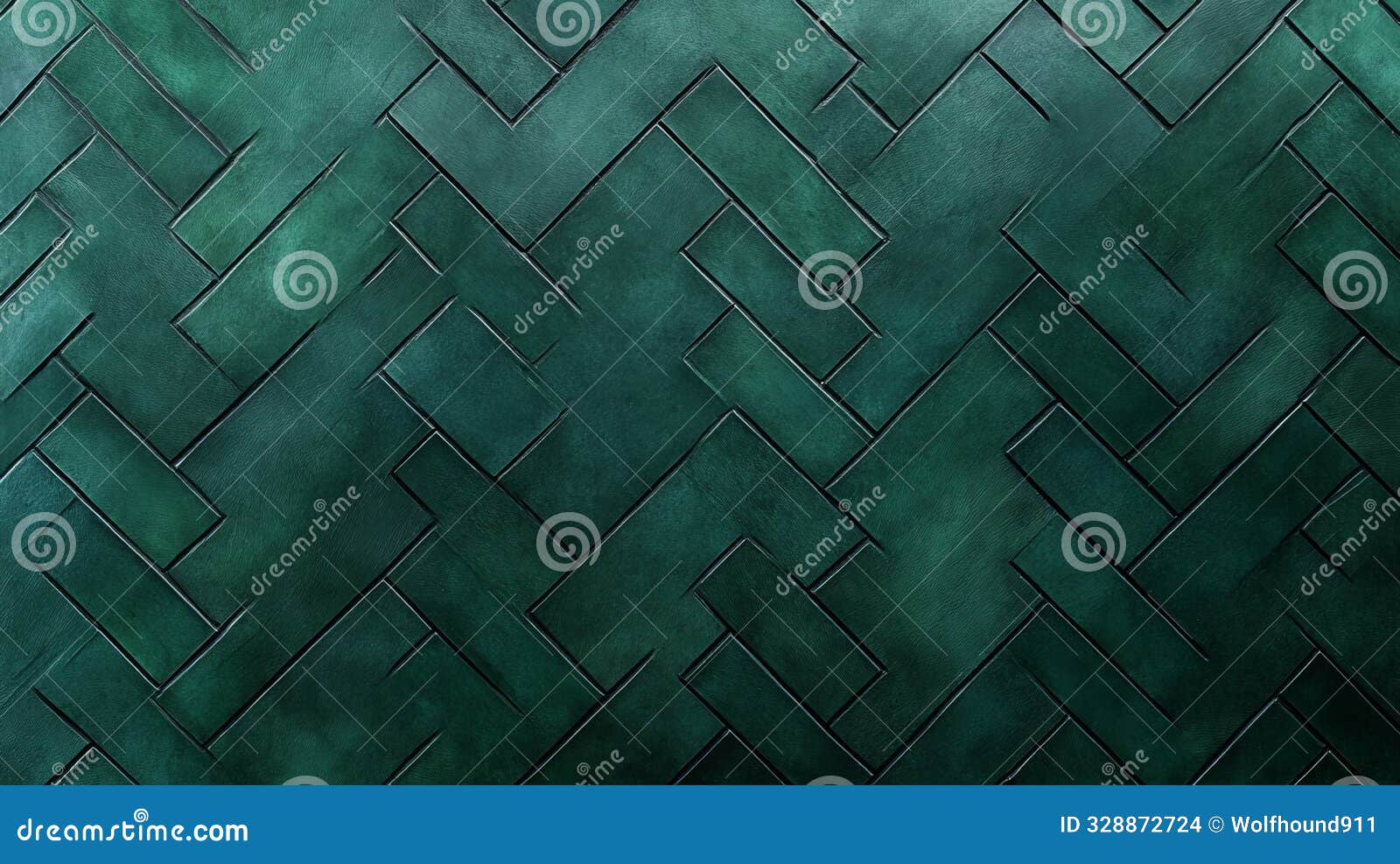 An Emerald Textured Background with a Subtle, Herringbone Pattern. the ...