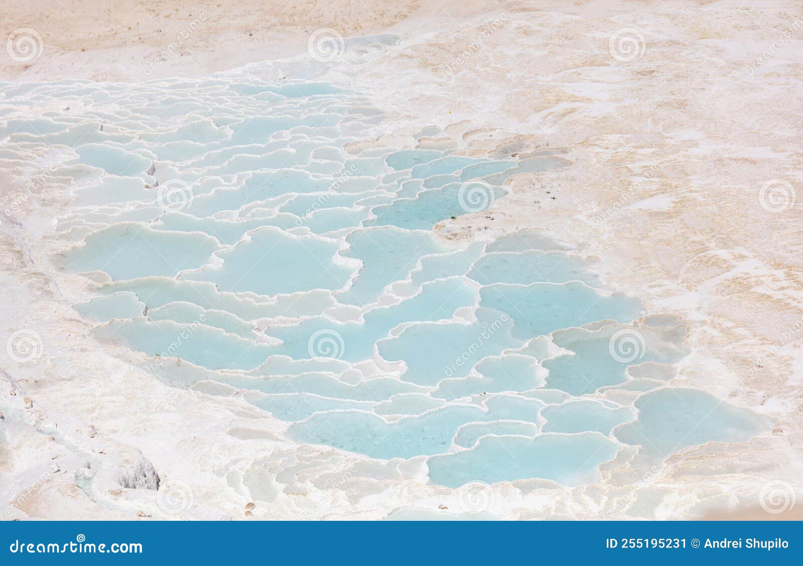 Emerald Water in White Limestone Rock. Stock Image - Image of limestone ...