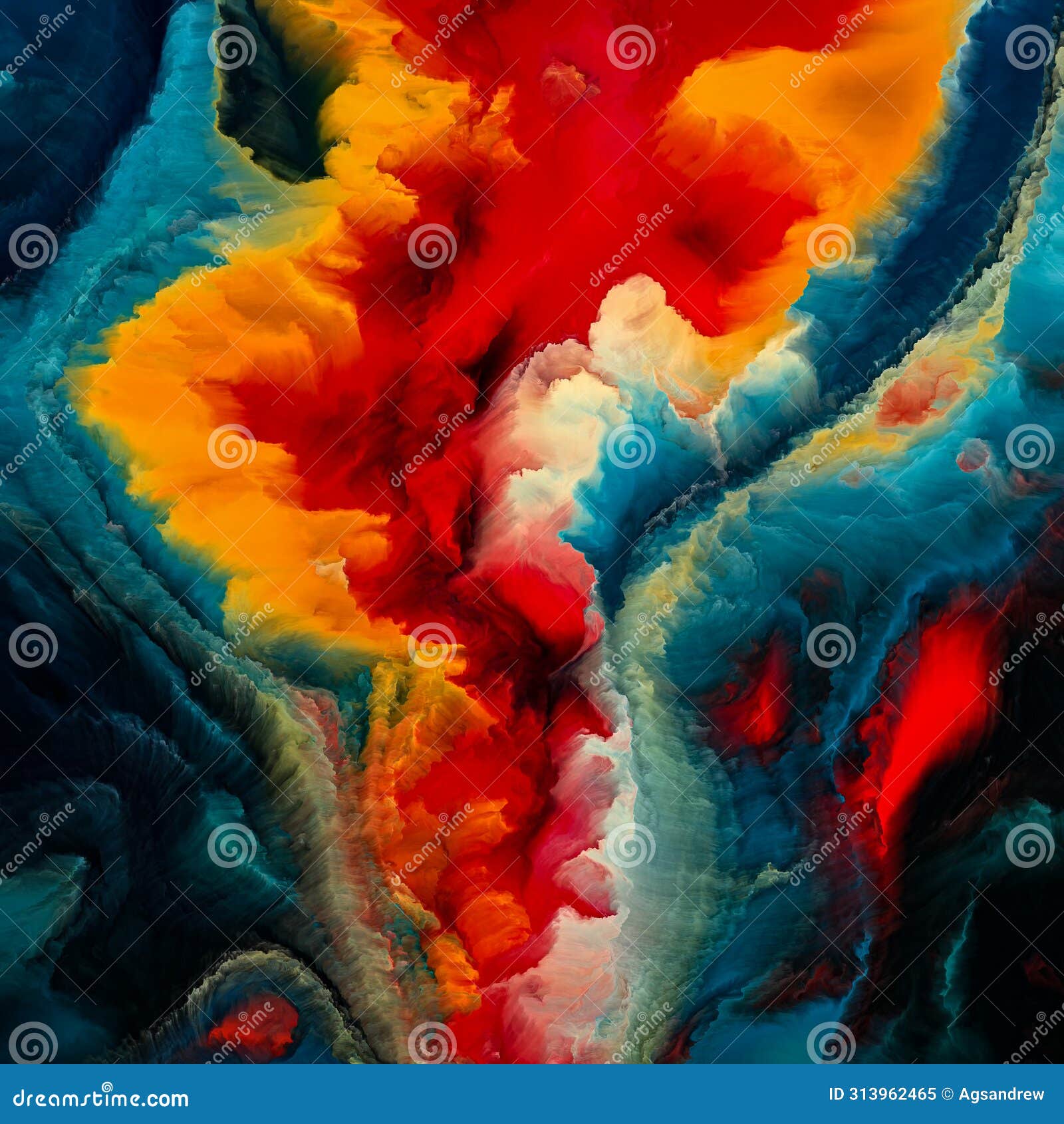 Emergence of Evolving Textures Stock Illustration - Illustration of ...