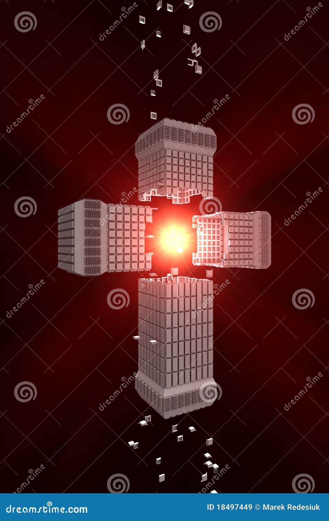 The Emergence of Faith - Faith Decay Stock Illustration - Illustration ...