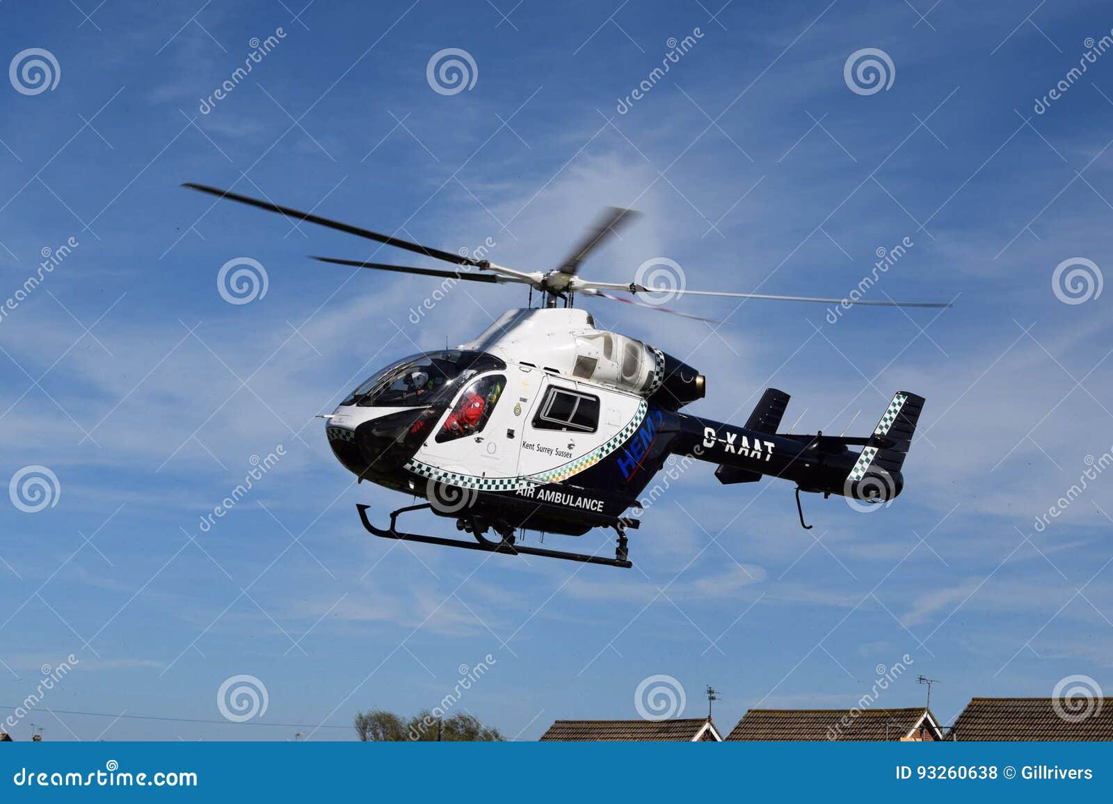 Emergency Air Ambulance editorial stock photo. Image of businesses ...