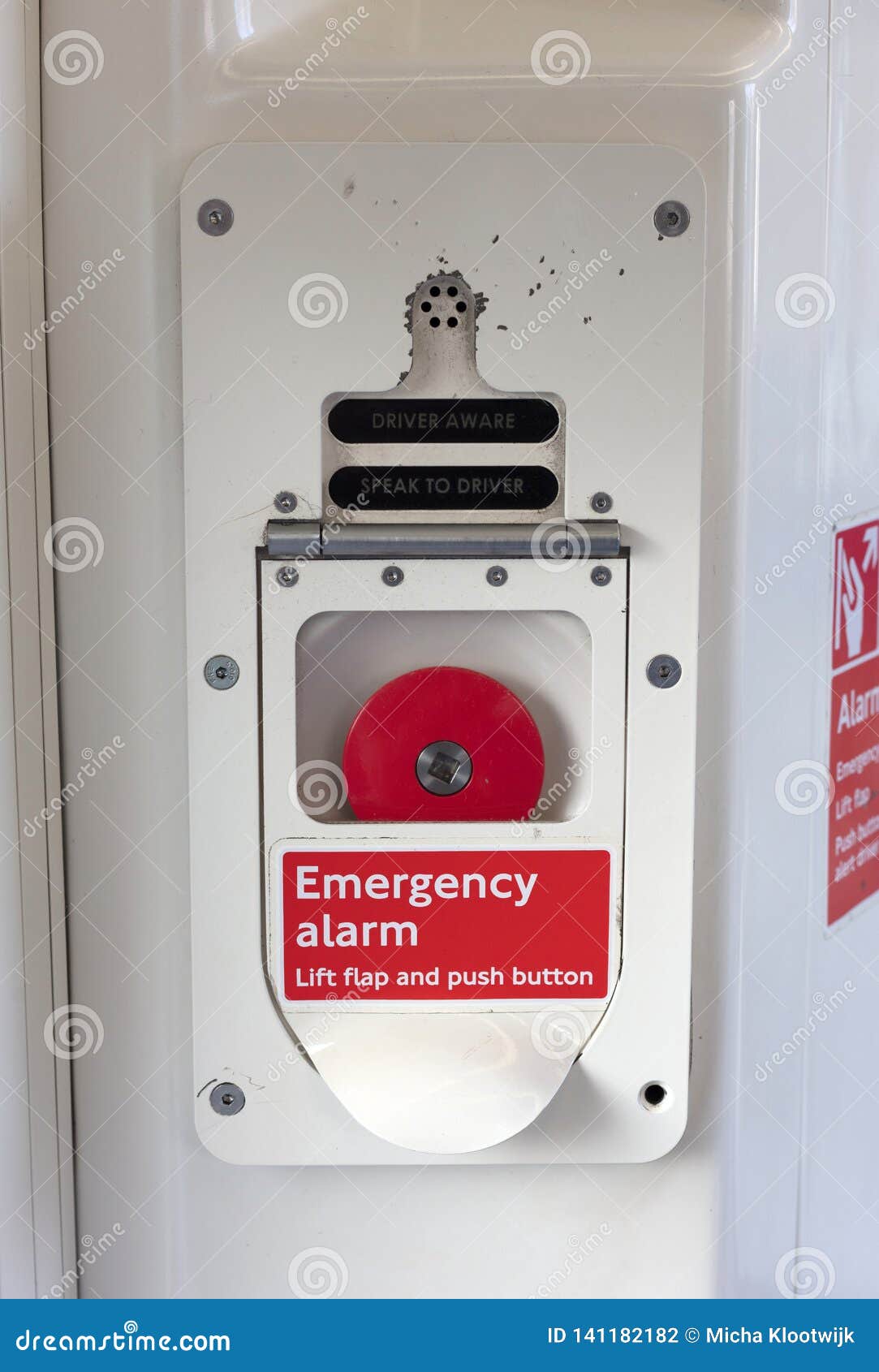 Emergency Alarm Button, London Metro Editorial Photography - Image of ...