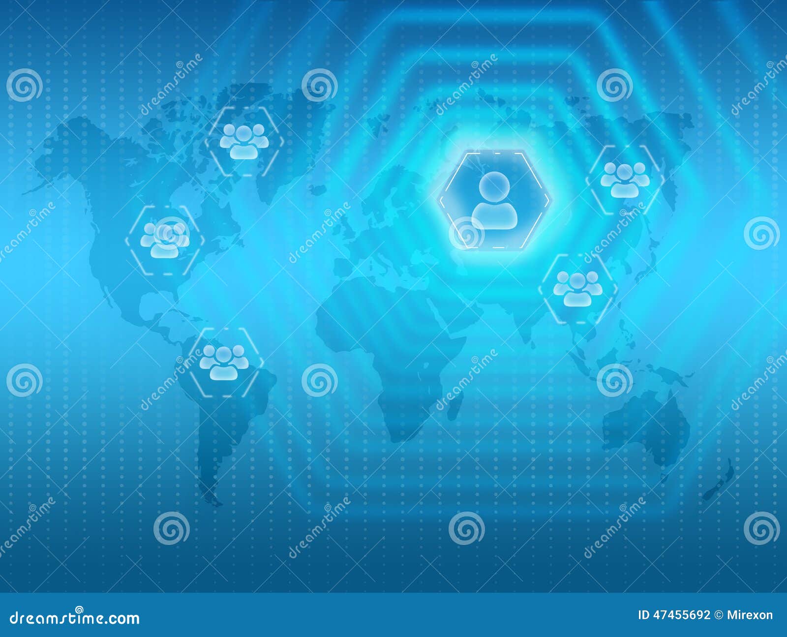 Emergency Alarm Help Countries on the World Map. Stock Illustration ...