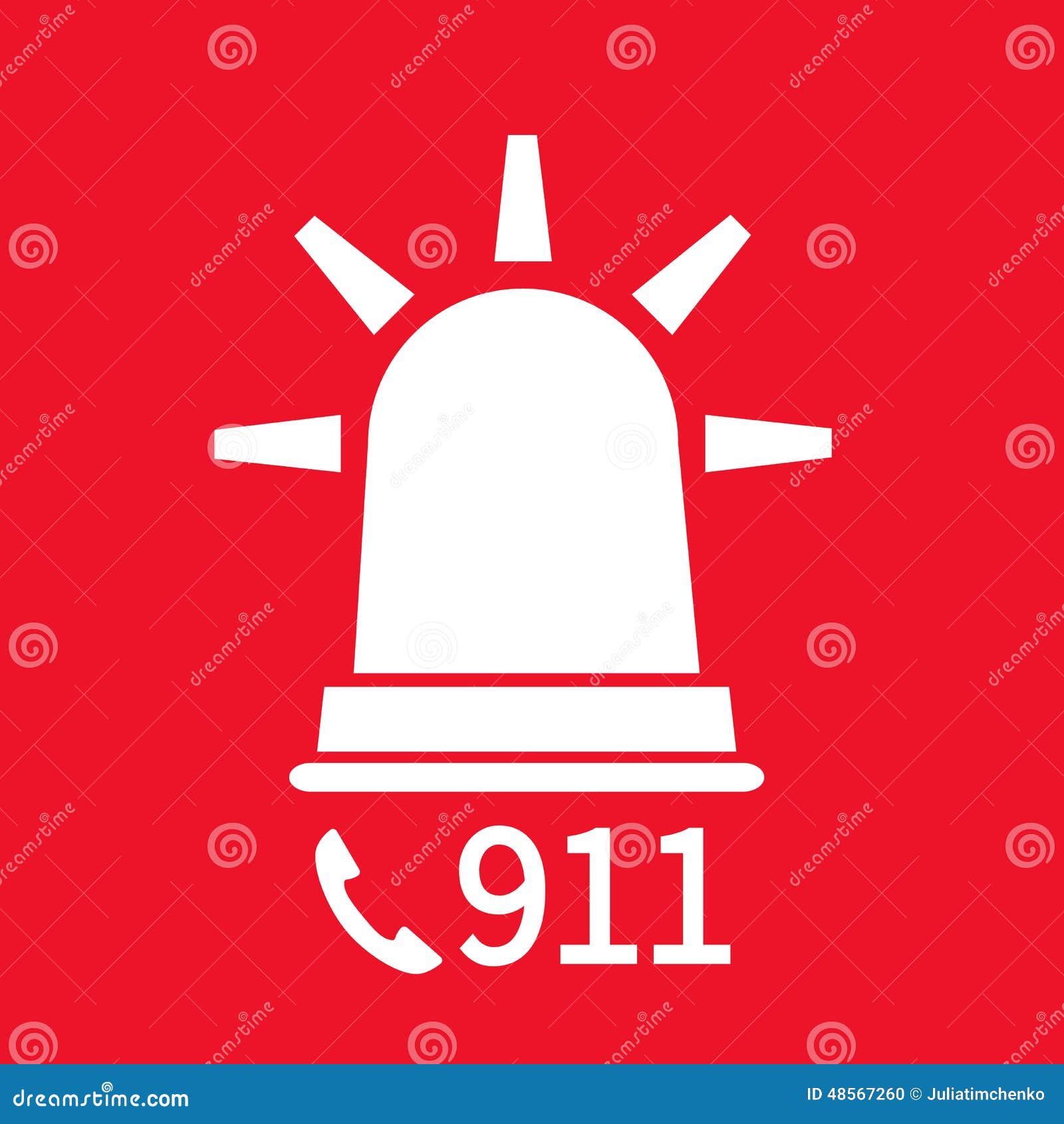 Emergency alert stock vector. Illustration of alert, board - 48567260