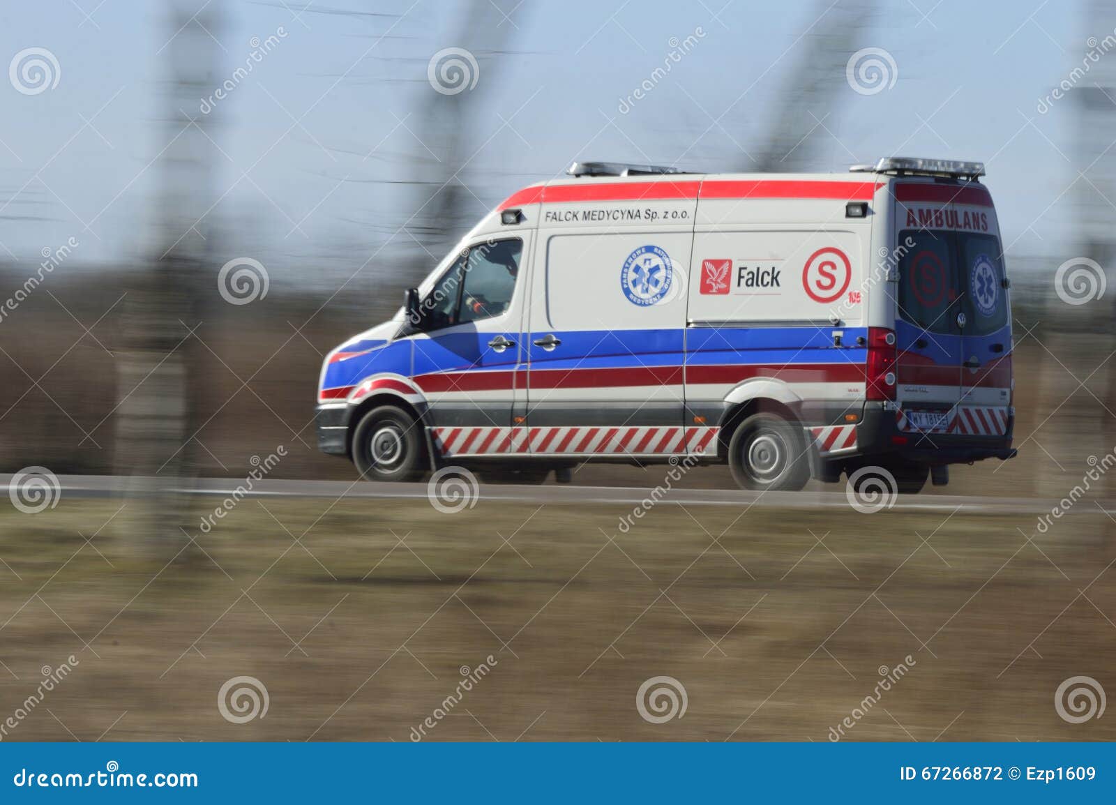 Emergency Ambulance Rushing Signal Help Stock Photos - Free & Royalty ...