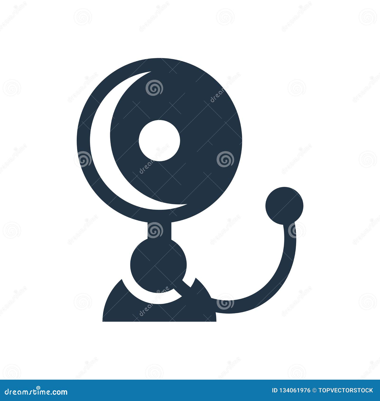 Emergency Bell Icon Vector Isolated on White Background, Emergency Bell ...