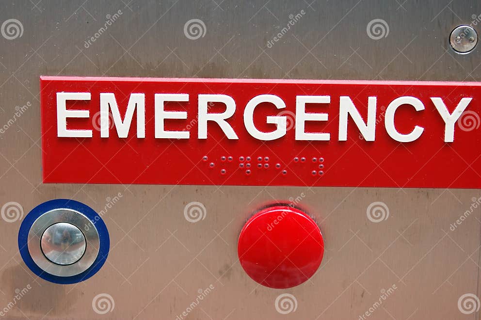Emergency button stock photo. Image of help, communicate - 1074390